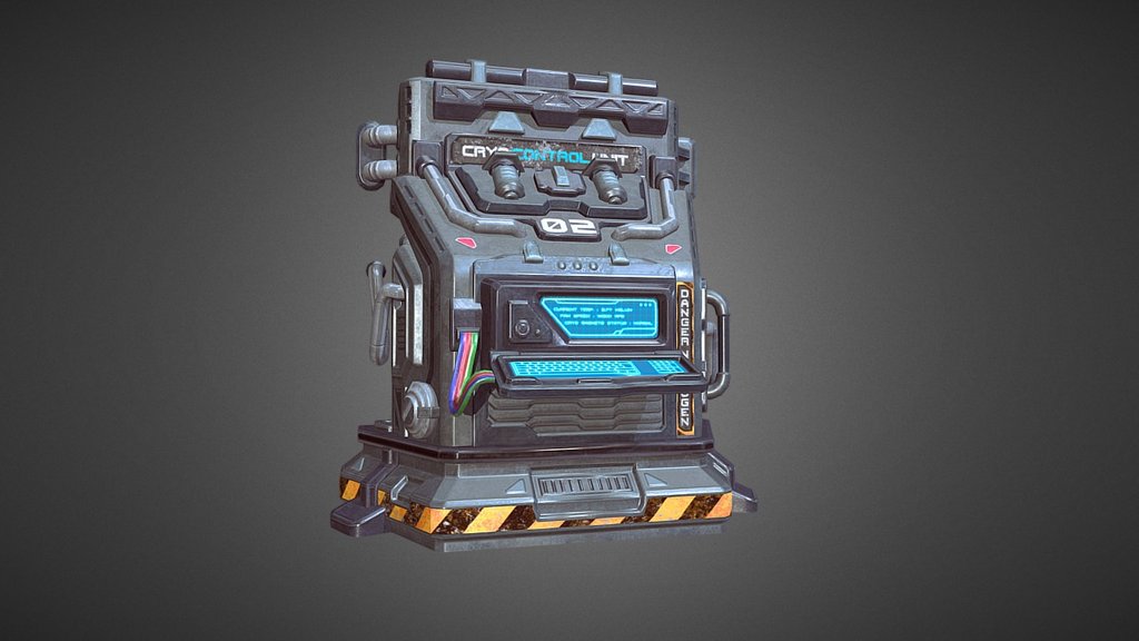 Sci-Fi Game Asset - 3D model by Ampart [e96768e] - Sketchfab