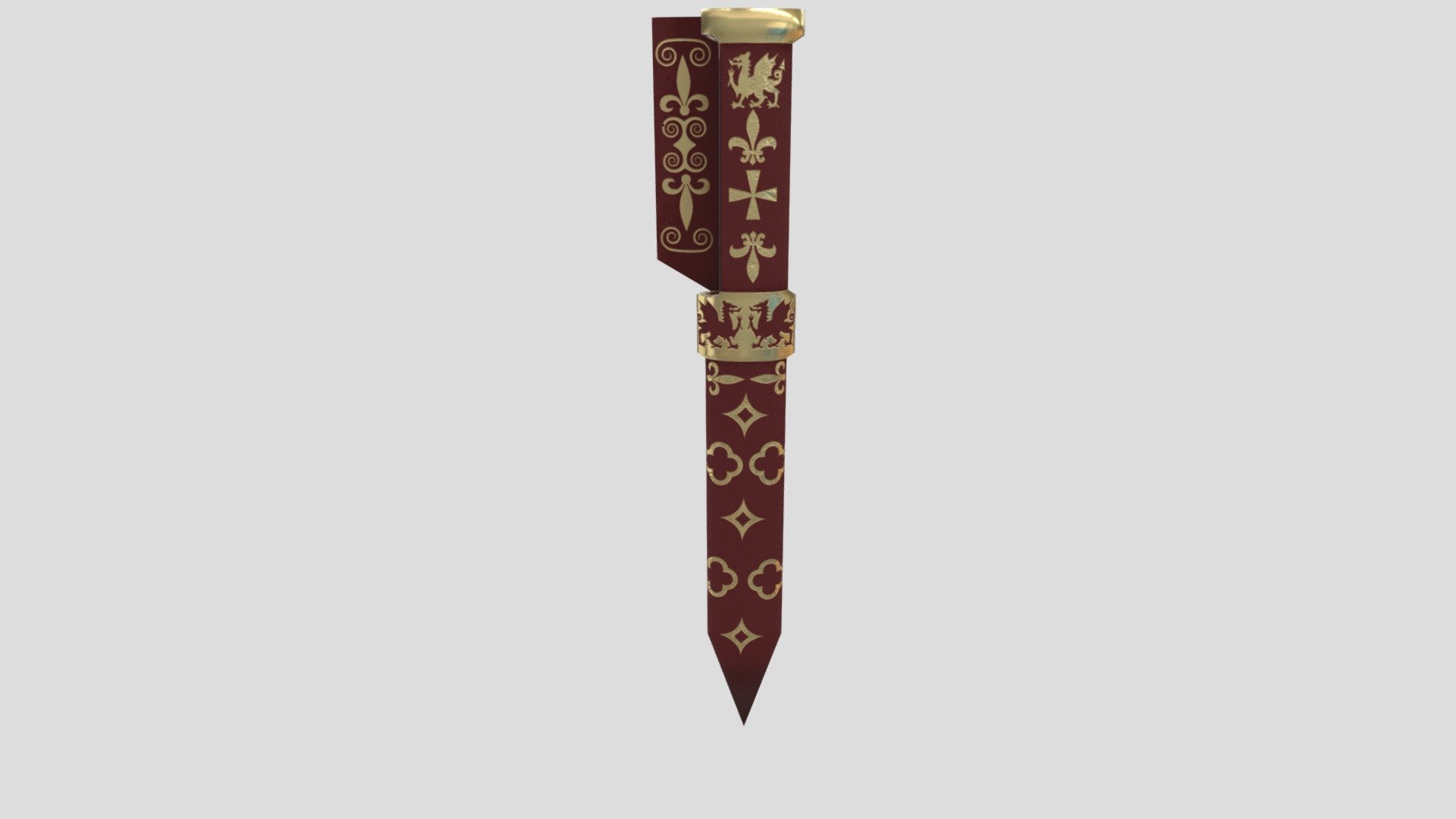 Excalibur Scabbard (Arthur Verision) - 3D model by Blue Speedster ...