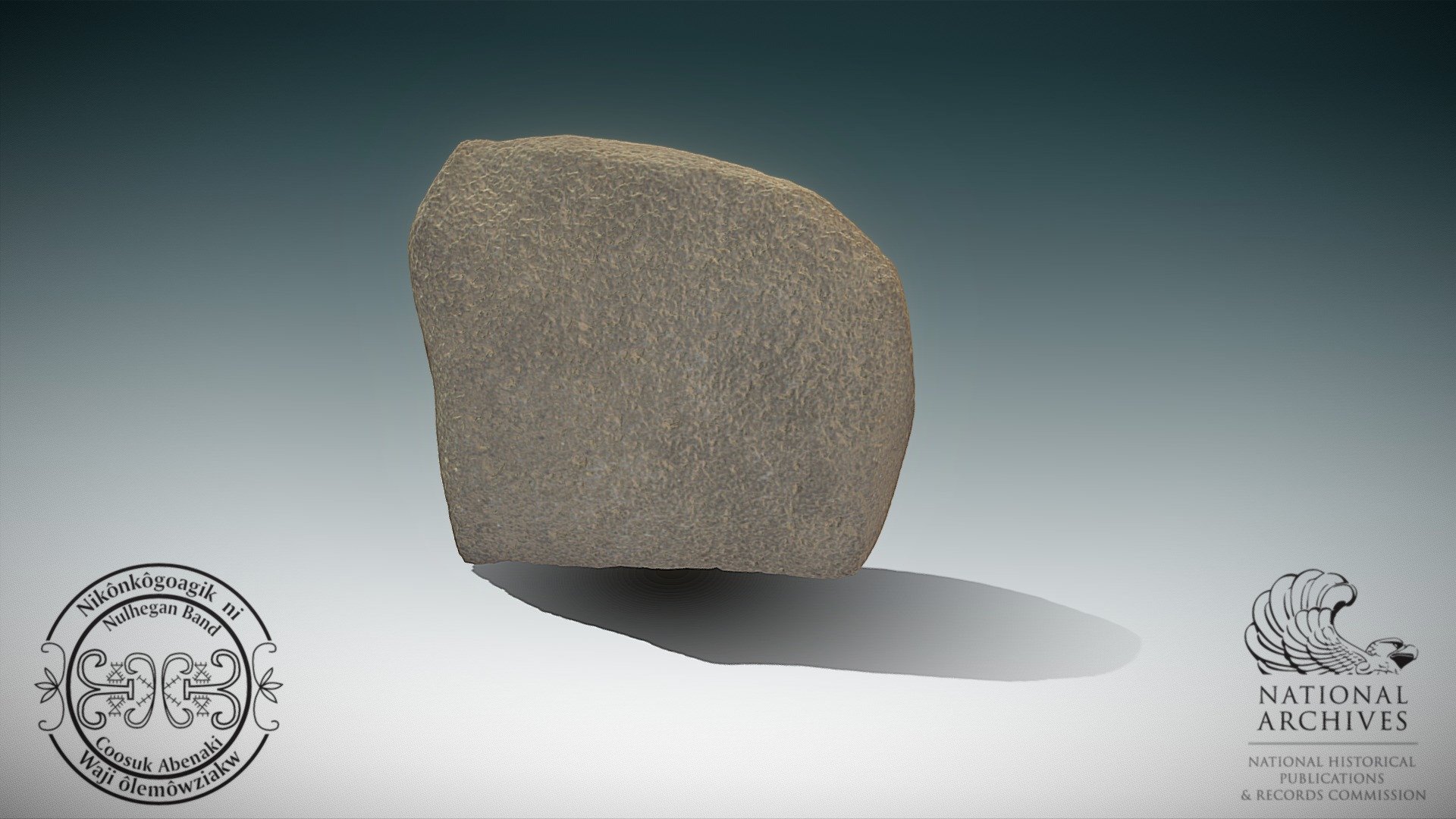 Abrading Stone, 2 - 3D model by Abenaki Helping Abenaki ...