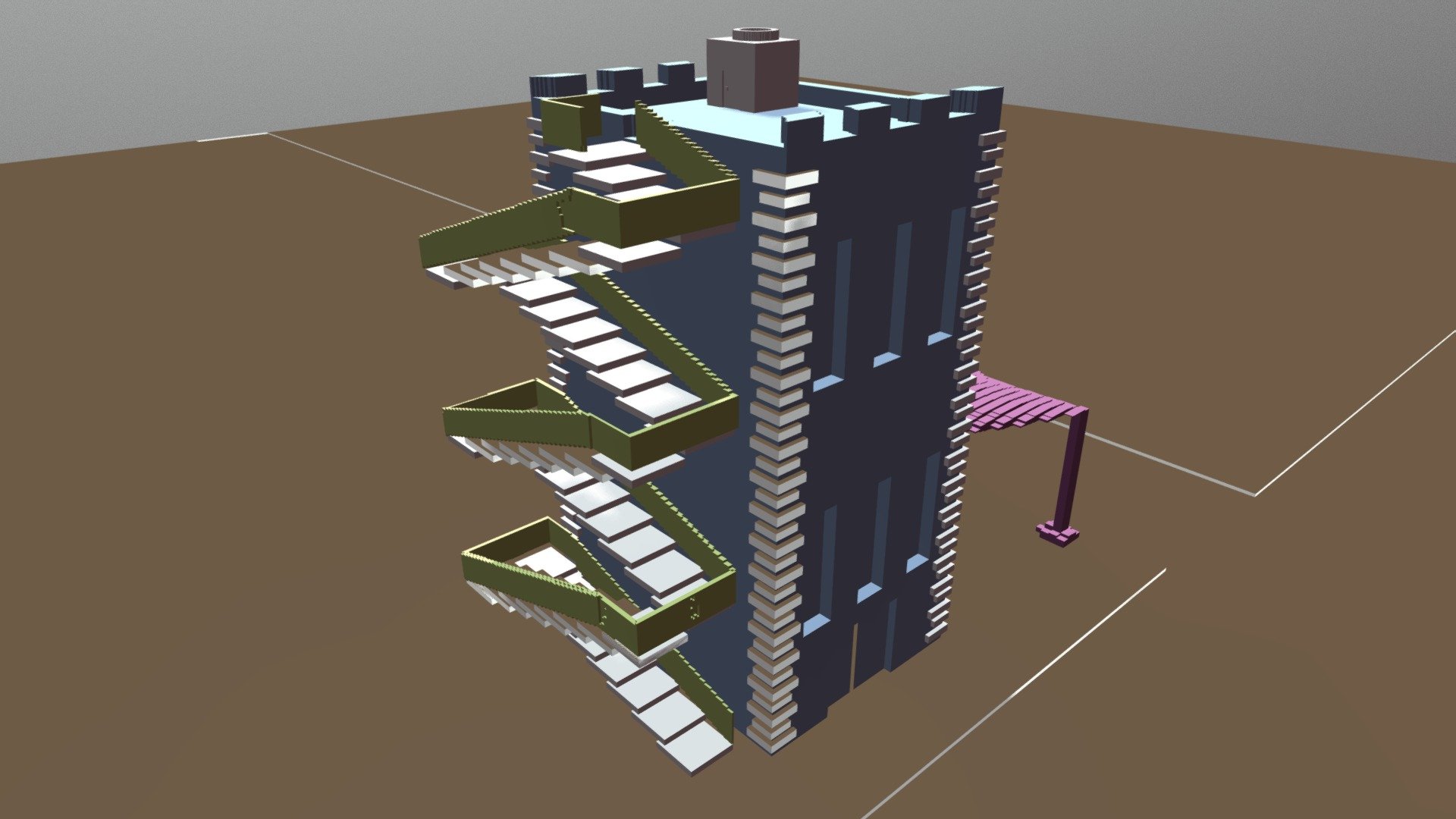 Edificios modelos - 3D model by Kevin David Rodriguez B. (@Kelocoes ...