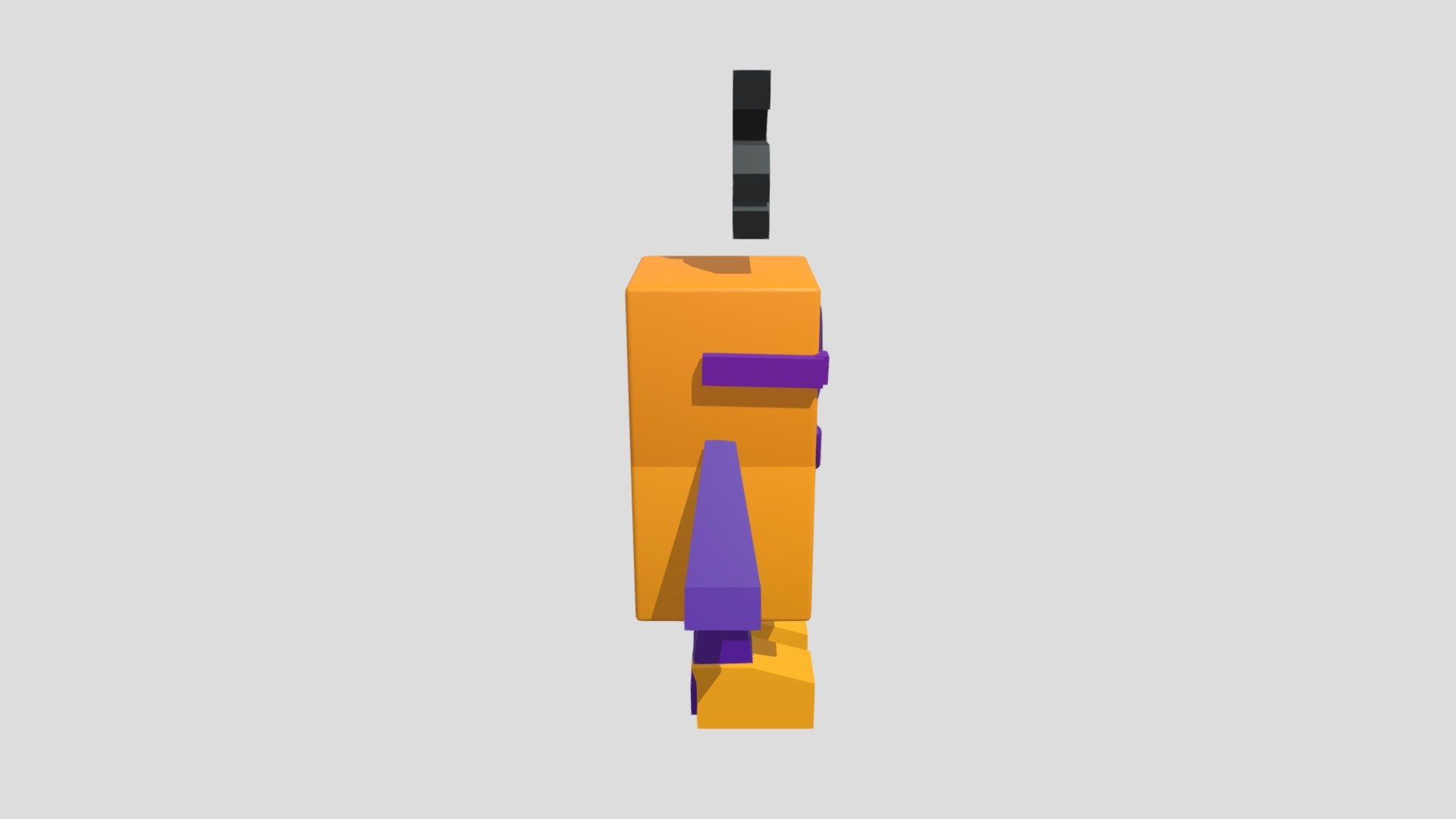 Numberblocks 2 - 3D model by David Cai (@dcai1) [e96be59] - Sketchfab