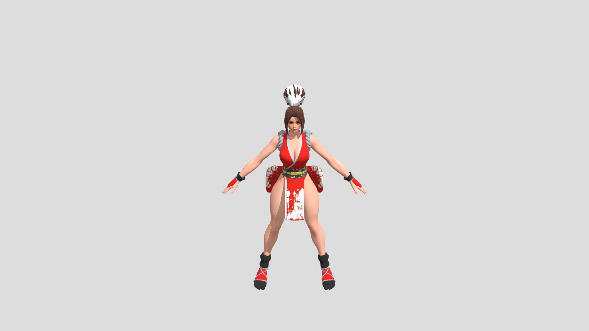 Mai Shiranui KOF XV - Download Free 3D model by spongebobg87 [e96da0a] - Sketchfab