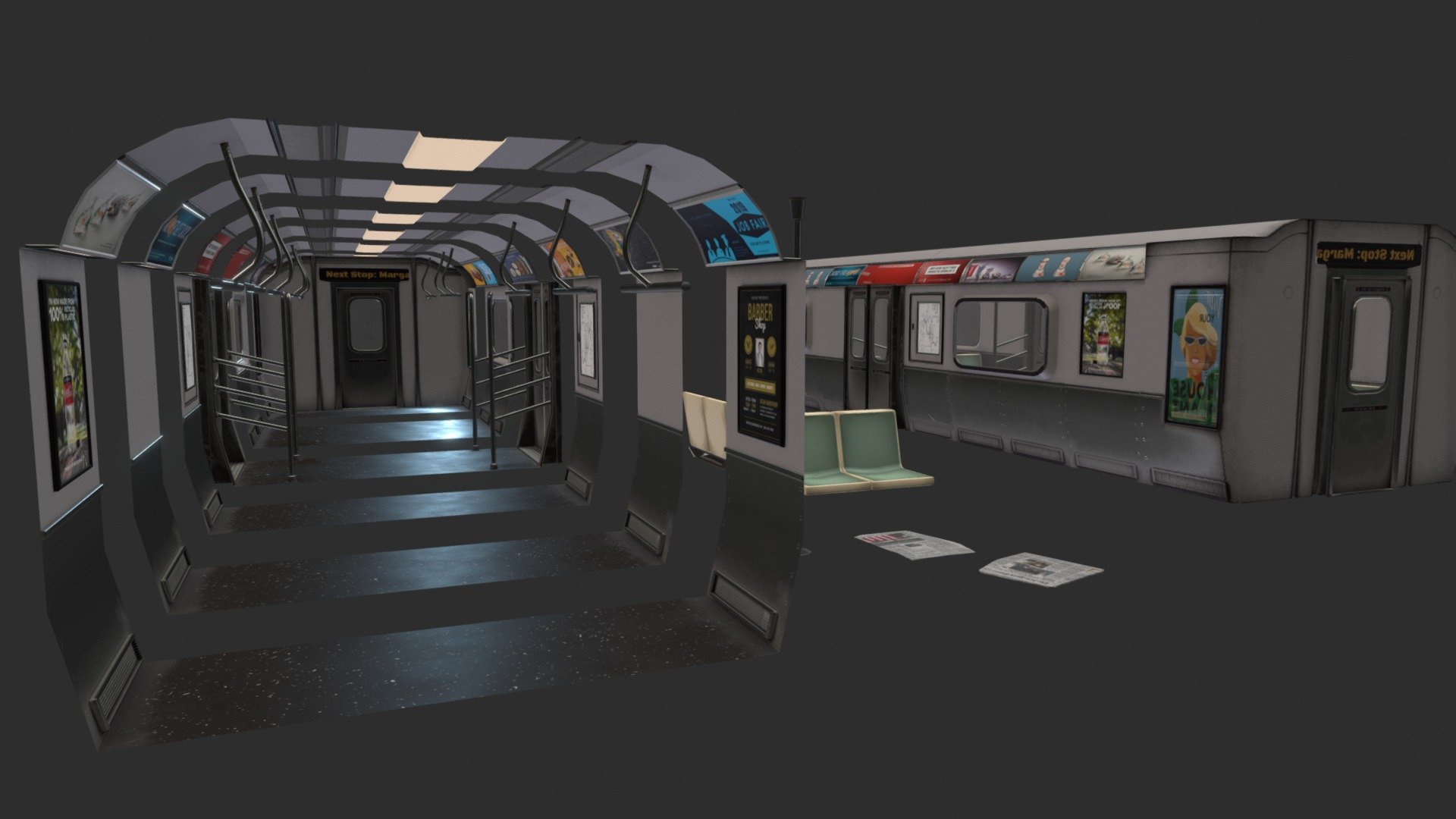 SubwaySketchfab - 3D model by mhindsley [e96f6d1] - Sketchfab