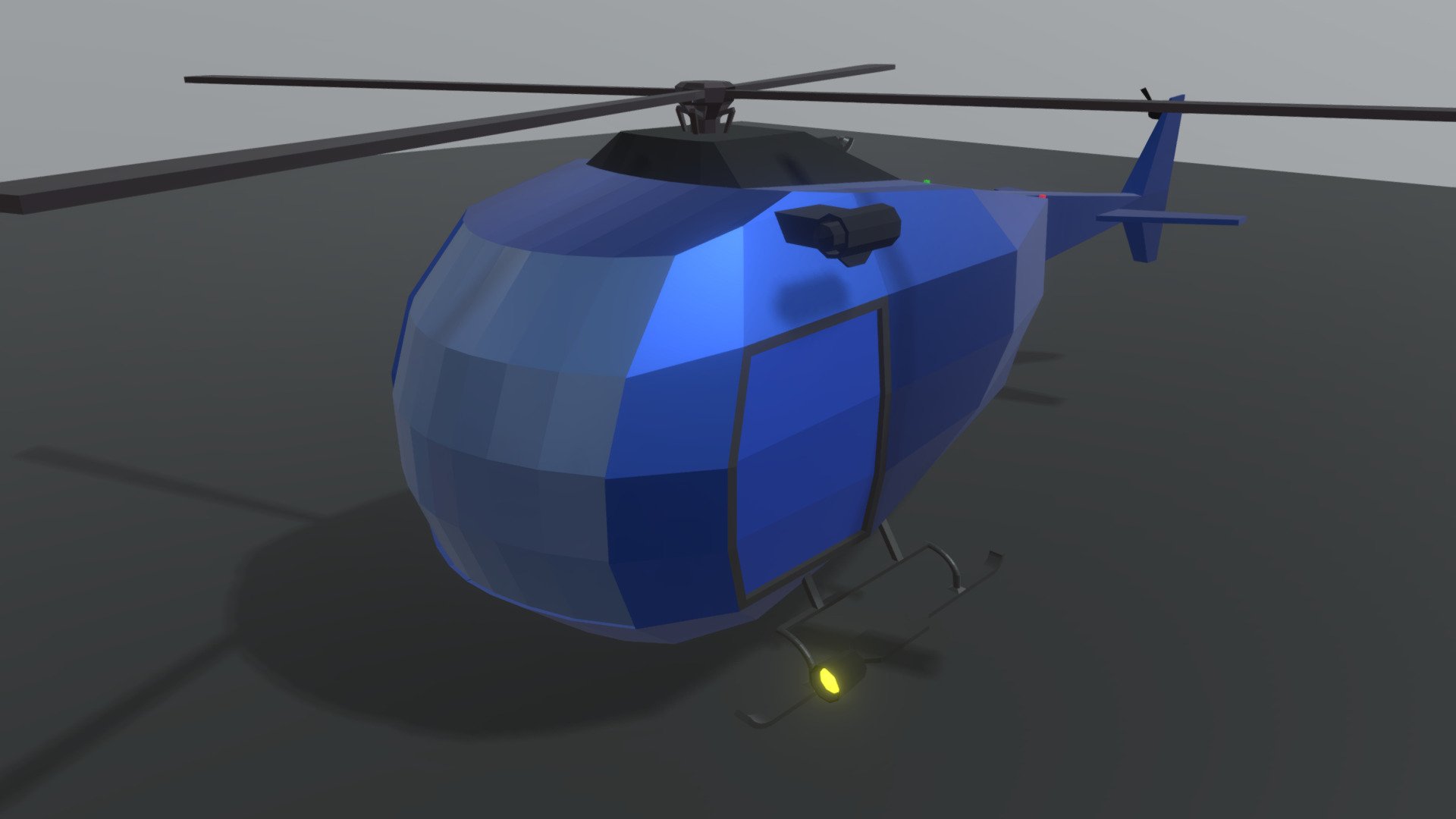 Helicopter Low Poly - Download Free 3D model by AFCM (@afcm.contact ...