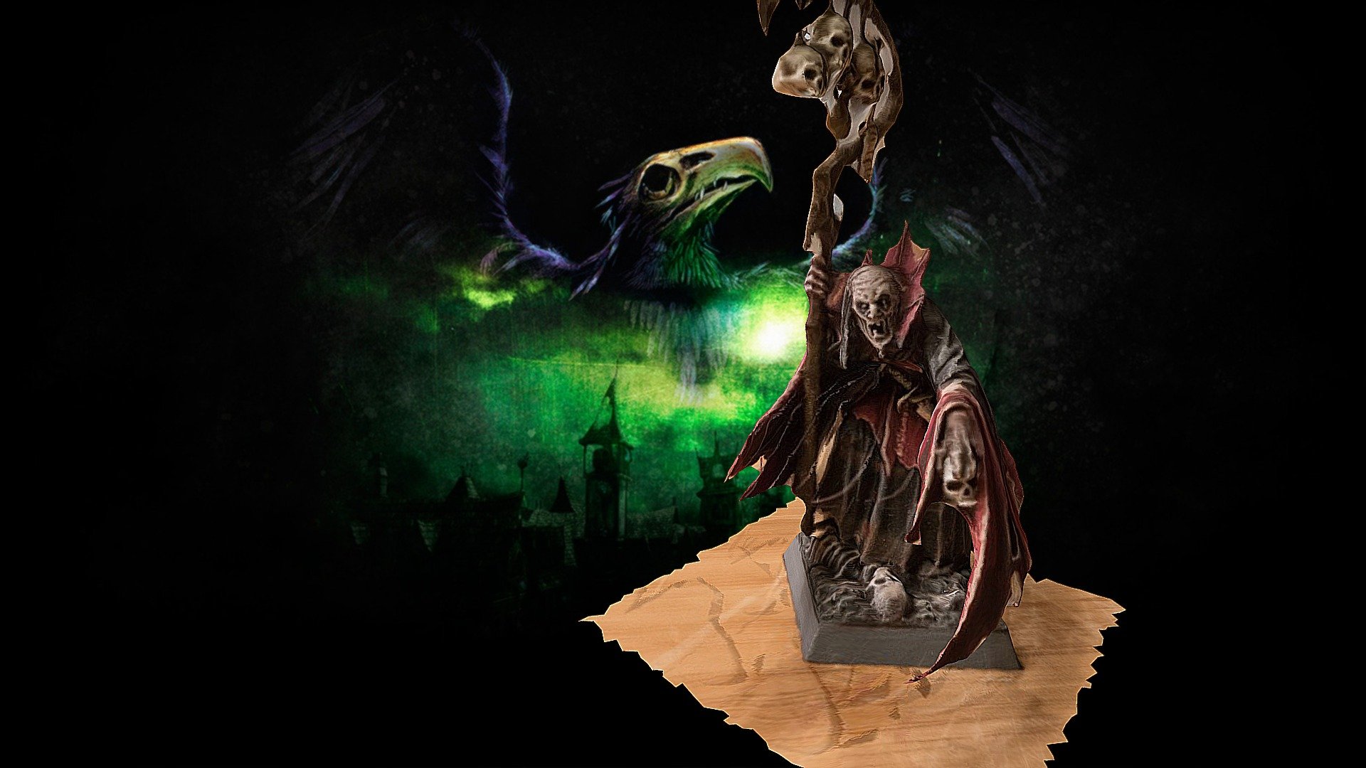 Necromancer - 3D model by Pierre-Antoine (@pa) [e975847] - Sketchfab