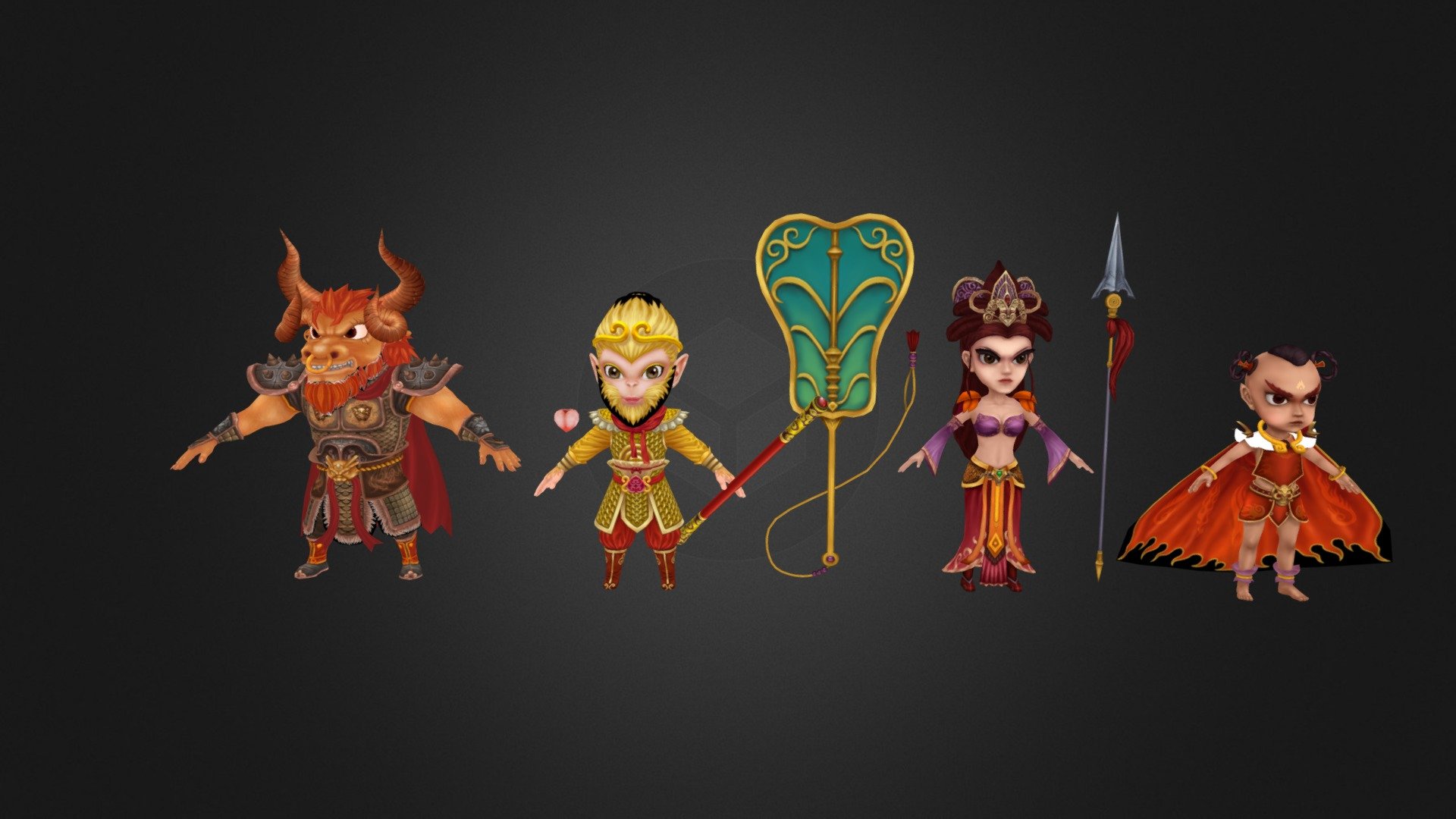 Monkey King - 3D model by skywinchen_66 [e97737e] - Sketchfab