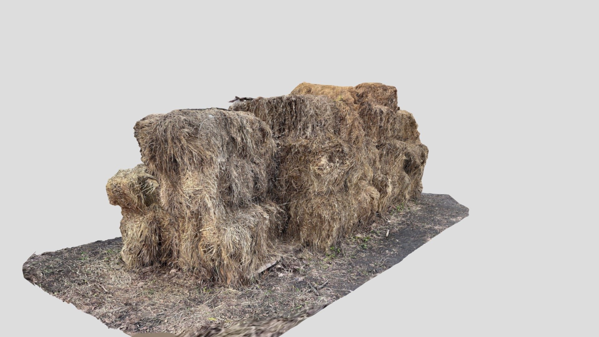 Straw stacks - Download Free 3D model by ScanMe [e979585] - Sketchfab