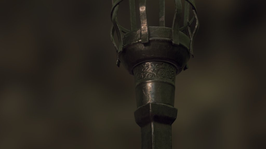Fancy Torch - 3D model by donhonk [e97afb7] - Sketchfab