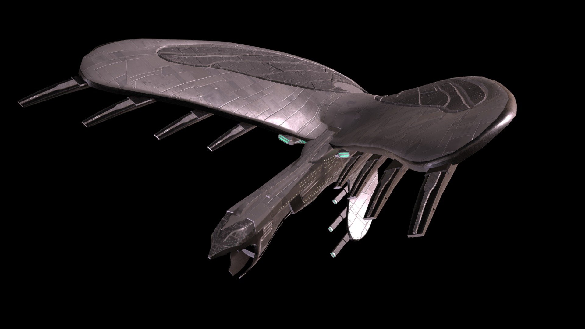 Praetor Flagship (Star Trek: Strange New Worlds) - 3D model by Pundus Art (@Pundus_Art) [e97b09e ...