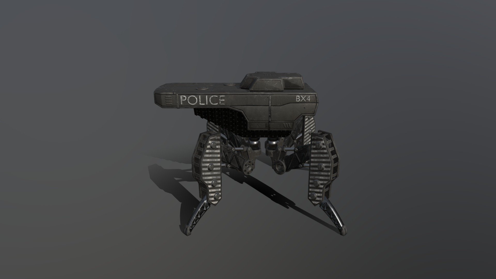 BOT POLICE - 3D model by vilygota [e97b282] - Sketchfab