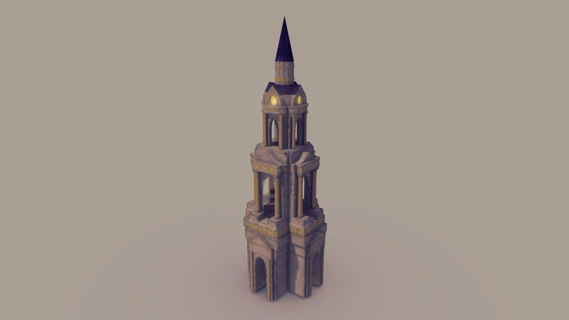 Tower - Download Free 3D model by Ma Ruey-Cherng (@RueyCherngMa) [e97b310] - Sketchfab