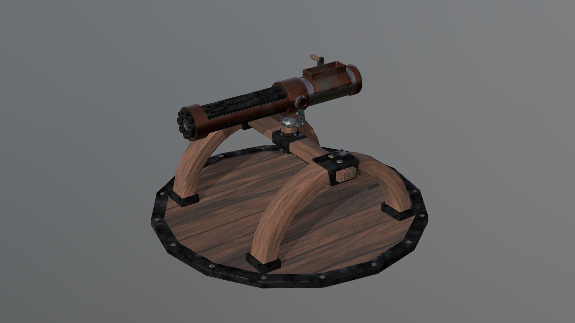 Ship Machine Gun - 3D model by dadarius1996 [e97c4e5] - Sketchfab