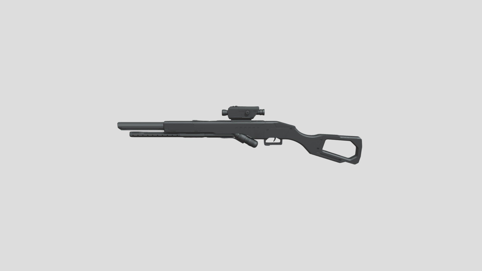 Game AAA_Gun_ - 3D model by luiserossa [e97df83] - Sketchfab