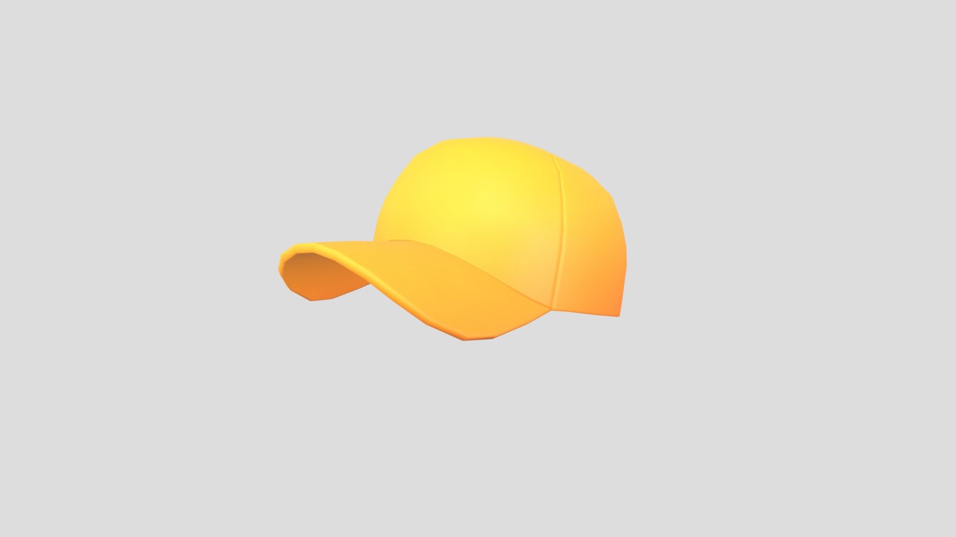 Yellow Cap - Buy Royalty Free 3D model by Suphanee [e97fd4c ...