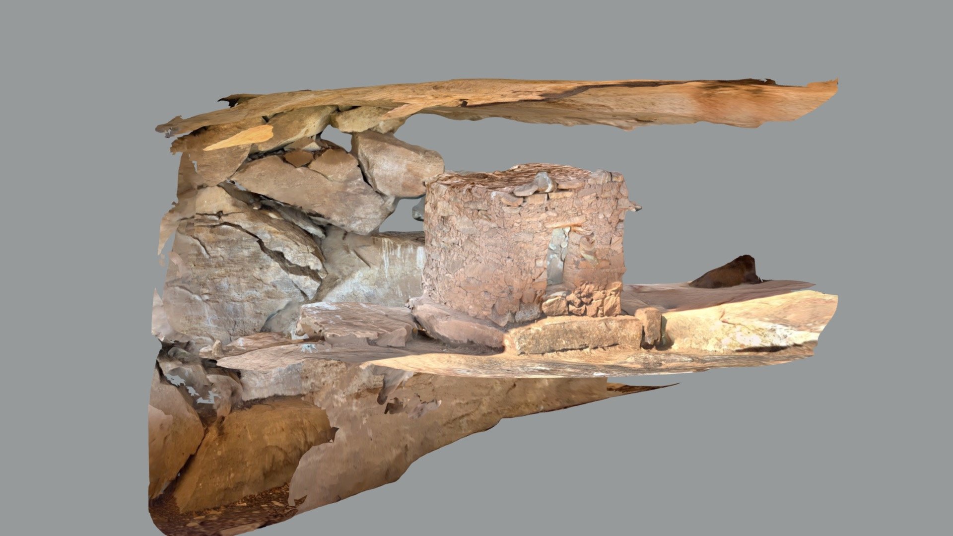 Cube Ruin Recapture Canyon - Download Free 3D model by mark.noirot ...