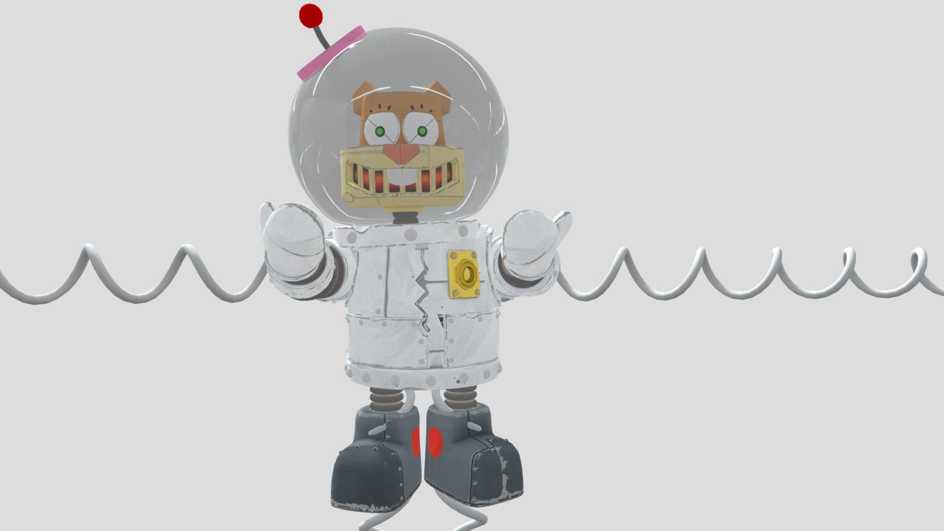 robo Sandy Cheeks - Download Free 3D model by alex.andain.777 [e98020d ...