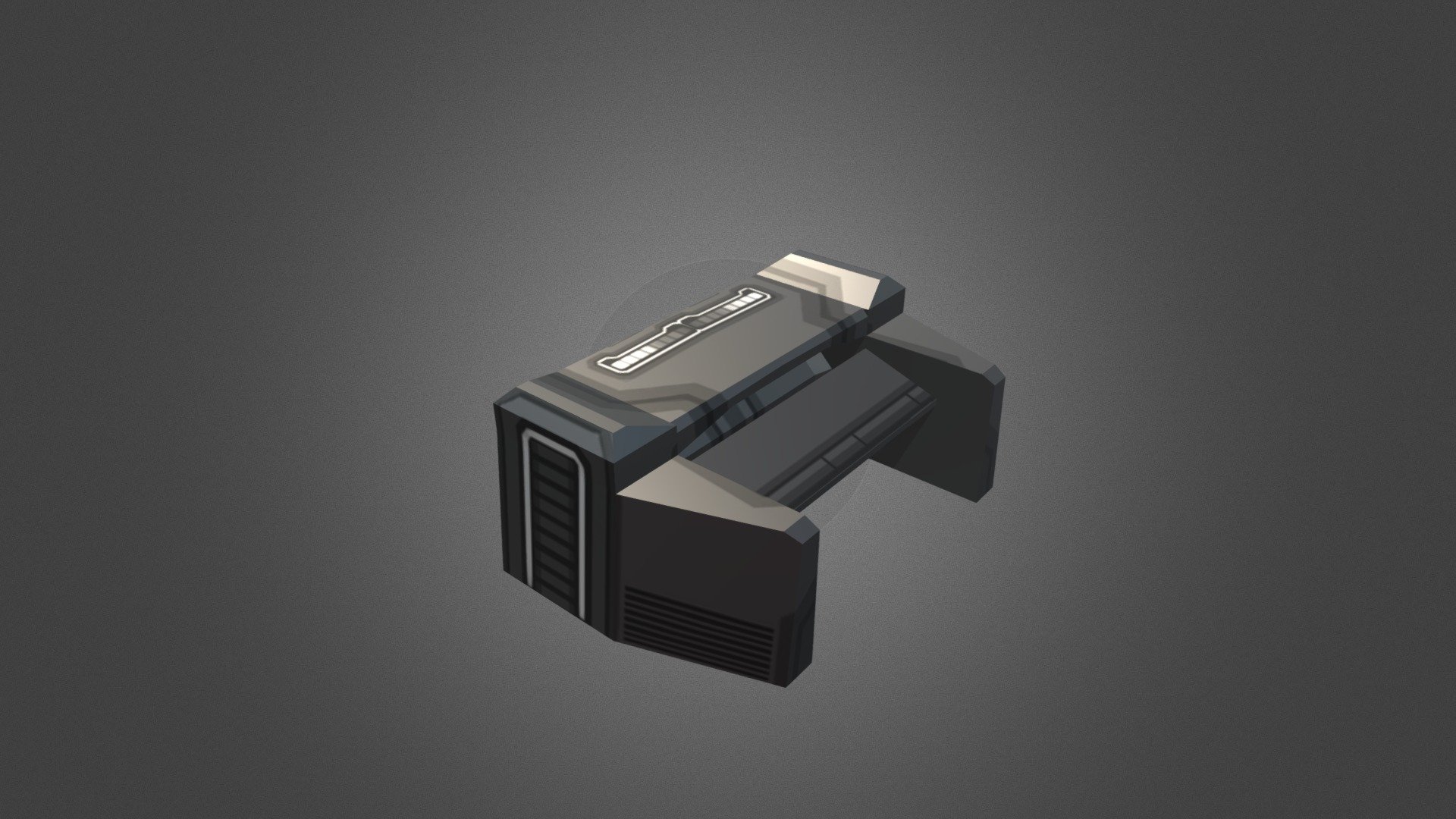Table Console Sci-fi - 3D model by Miguel Oliveira (@MiguelOliveira3D ...
