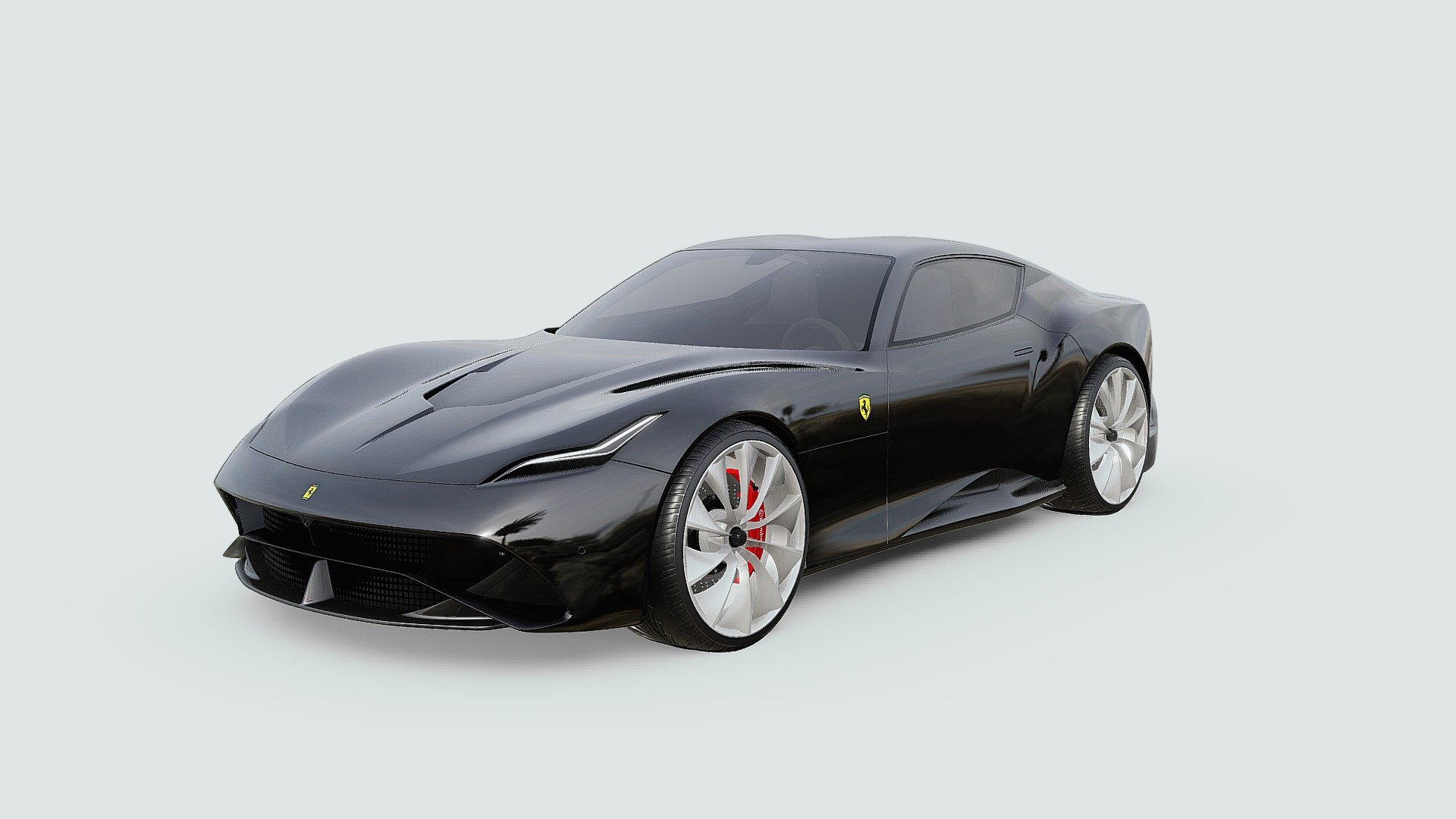 Ferrari Concept - Buy Royalty Free 3D model by matteo.drovetto [e9827f3 ...