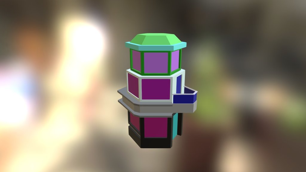 Tower ZF - 3D model by modelciz (@kubilayproductions) [e9862e2] - Sketchfab