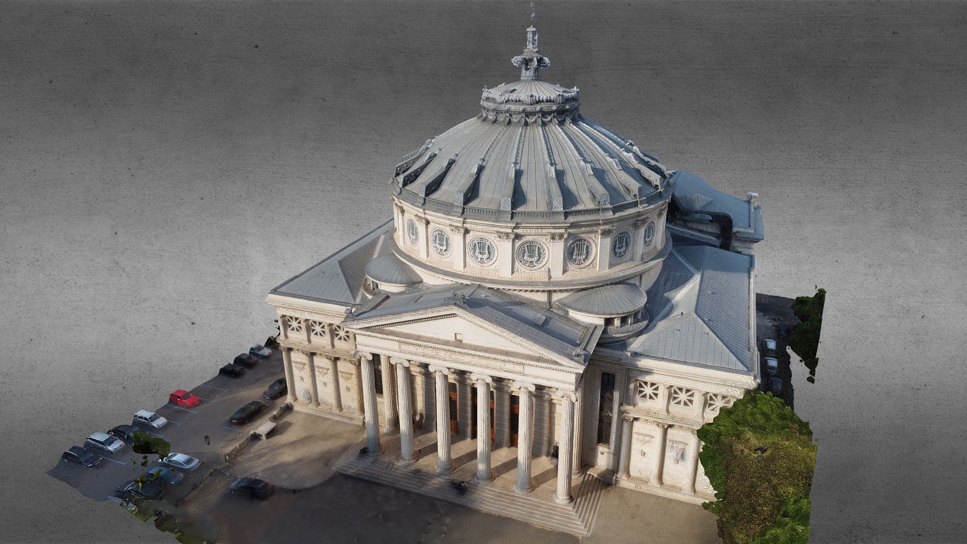 Ateneul Roman - Buy Royalty Free 3D model by FAE_Drones [e986a0c ...
