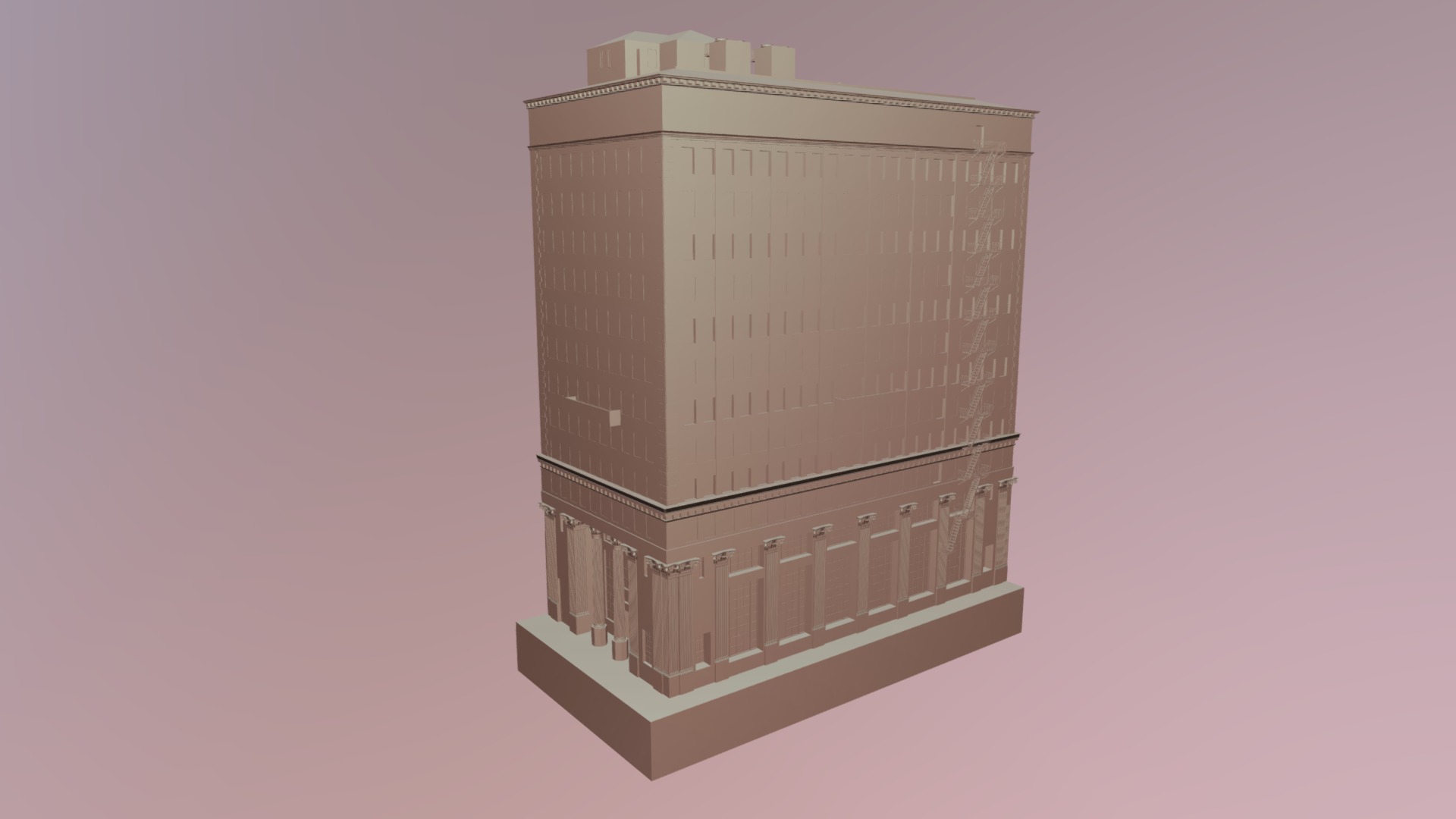11 Story Building in LA (3dsMax) - 3D model by Kaarta (@kaarta ...