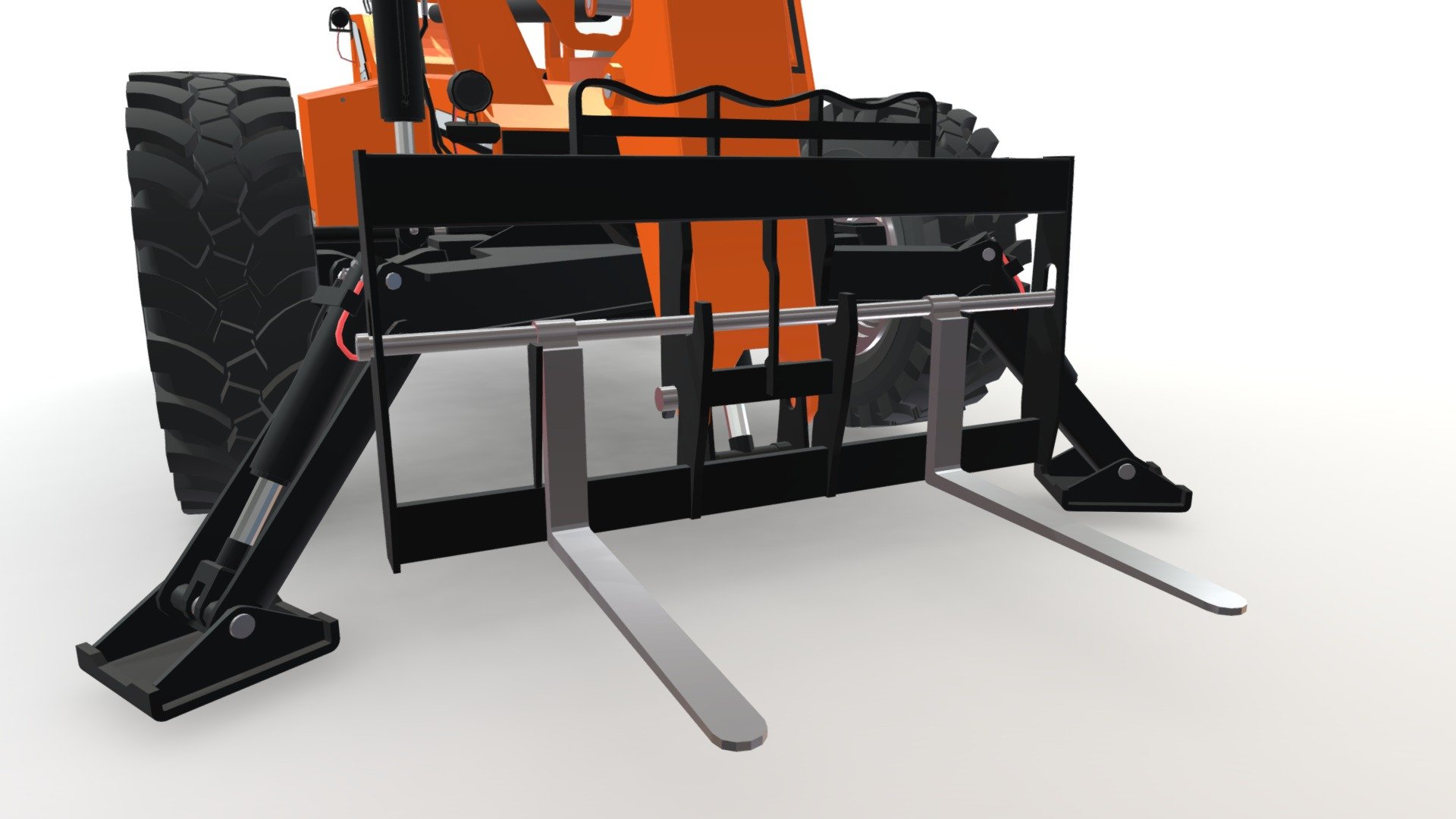 SkyTrak Telehandler - 3D model by cgivntest2025 [e987943] - Sketchfab