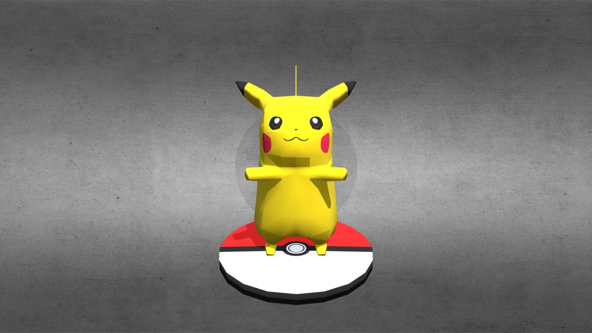 Pikachu - 3D model by Mai Sa (@pornnalin.som) [e987aff] - Sketchfab