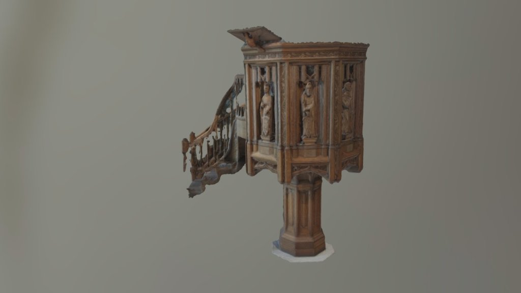 St-Matthews_Pulpit - 3D model by stmatthews [e988a97] - Sketchfab