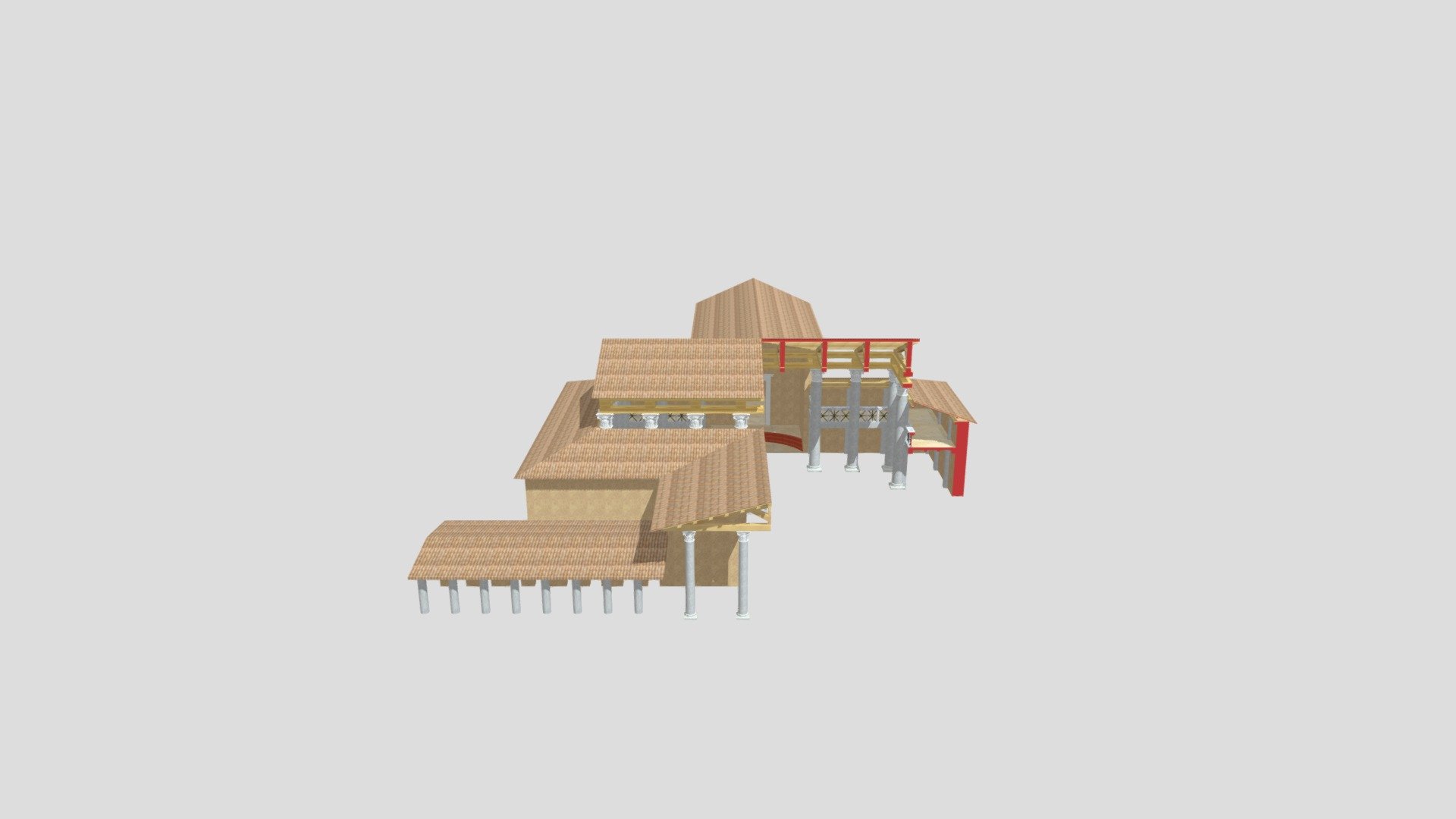 Basilica Romana di Fanum Fortunae - 3D model by DiStoRi Heritage ...