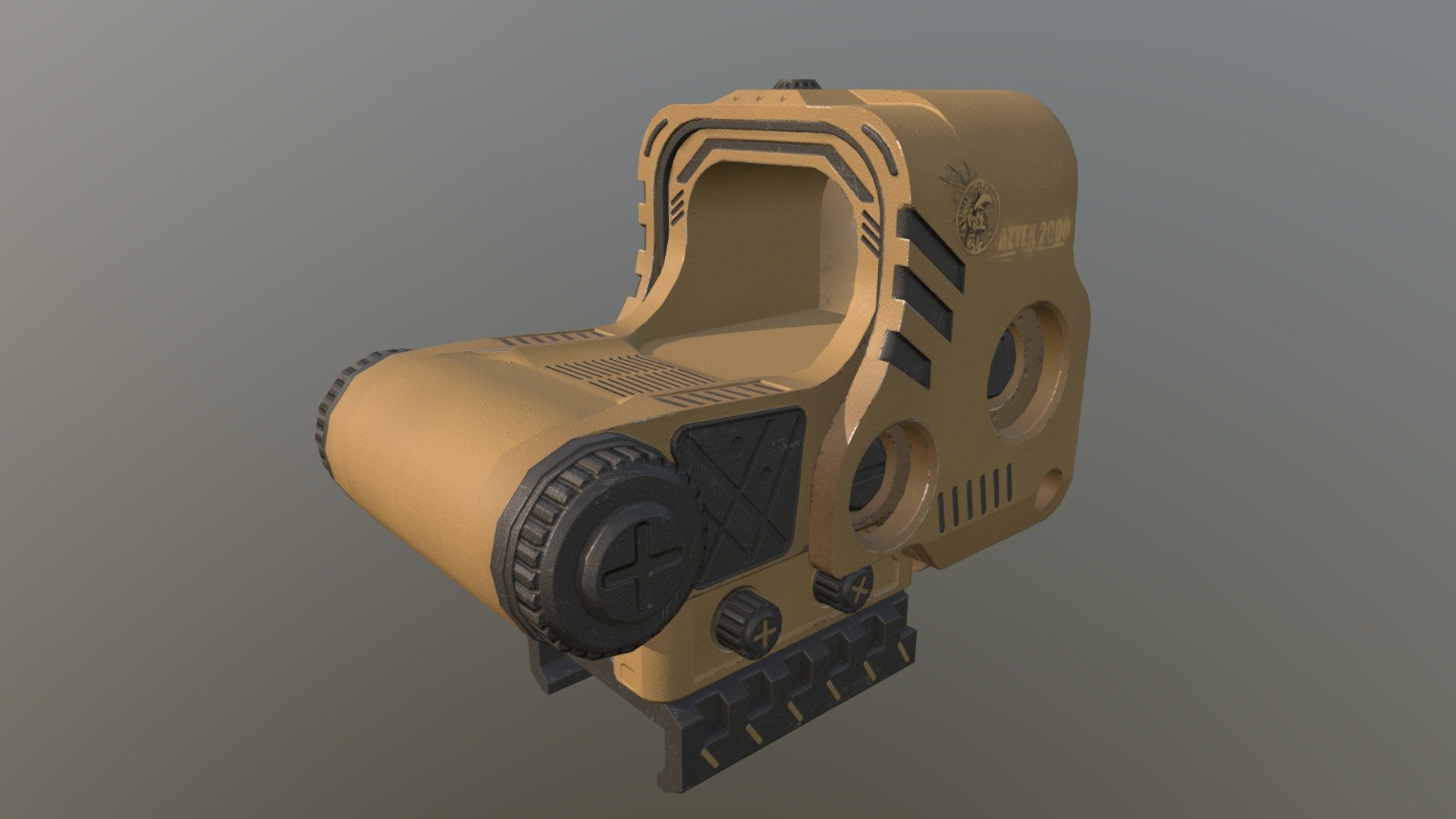 Collimator sight - 3D model by VLADISLAV INDUSTRY ™ (@VladislavTm) [e9897cf] - Sketchfab