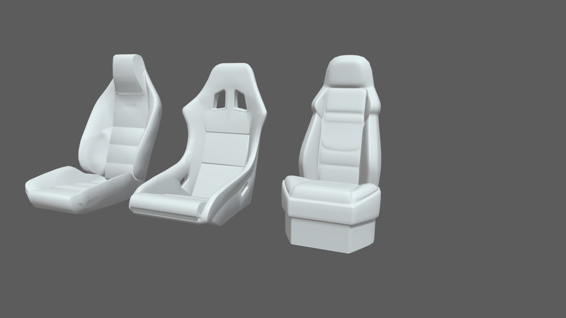 Car Seat Pack 02 - Buy Royalty Free 3D model by ViperJr3D [e989bf0 ...