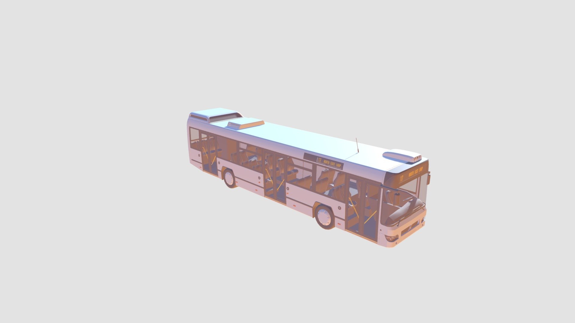 city bus - Buy Royalty Free 3D model by Evermotion [e98a277 ...