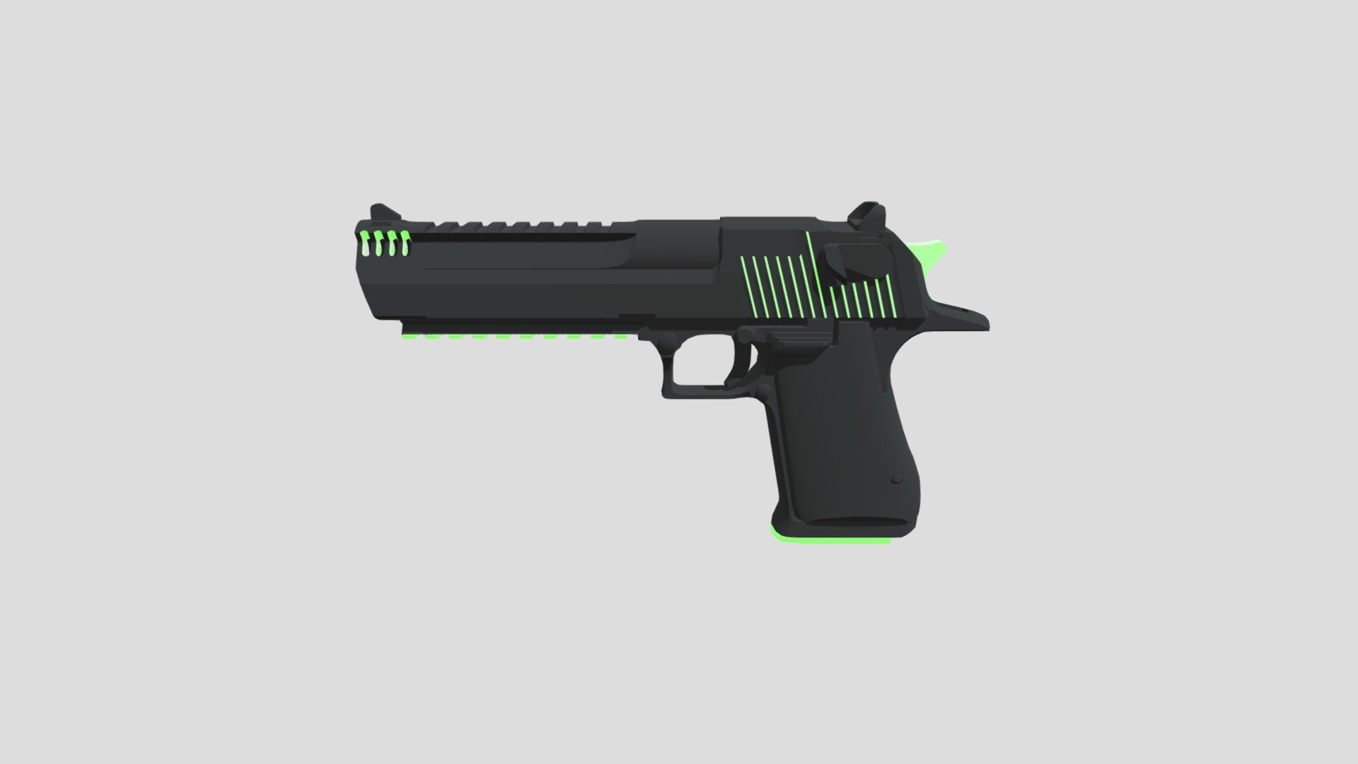 Desert Eagle | New era - Download Free 3D model by Rifeor [e98a5cc ...
