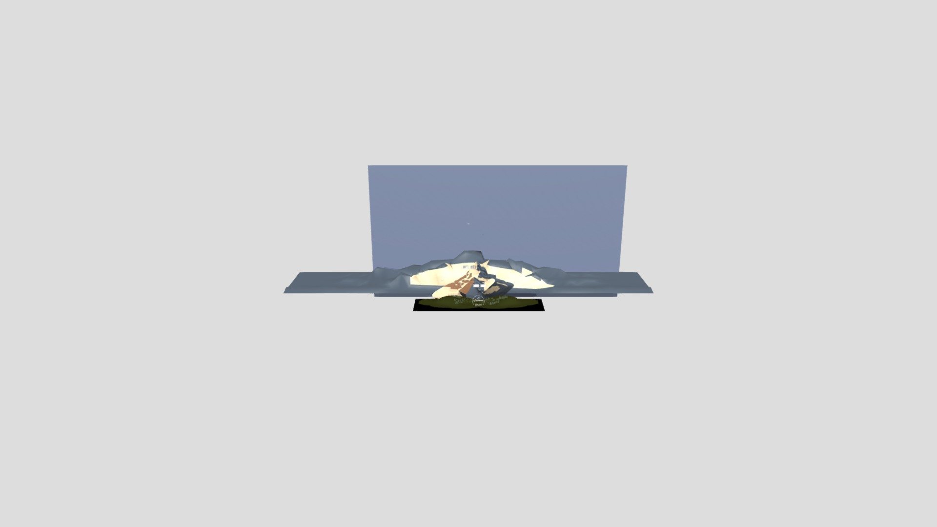 Paramount Pictures Logo (1953-1968) Remake (Vist - 3D model by ...