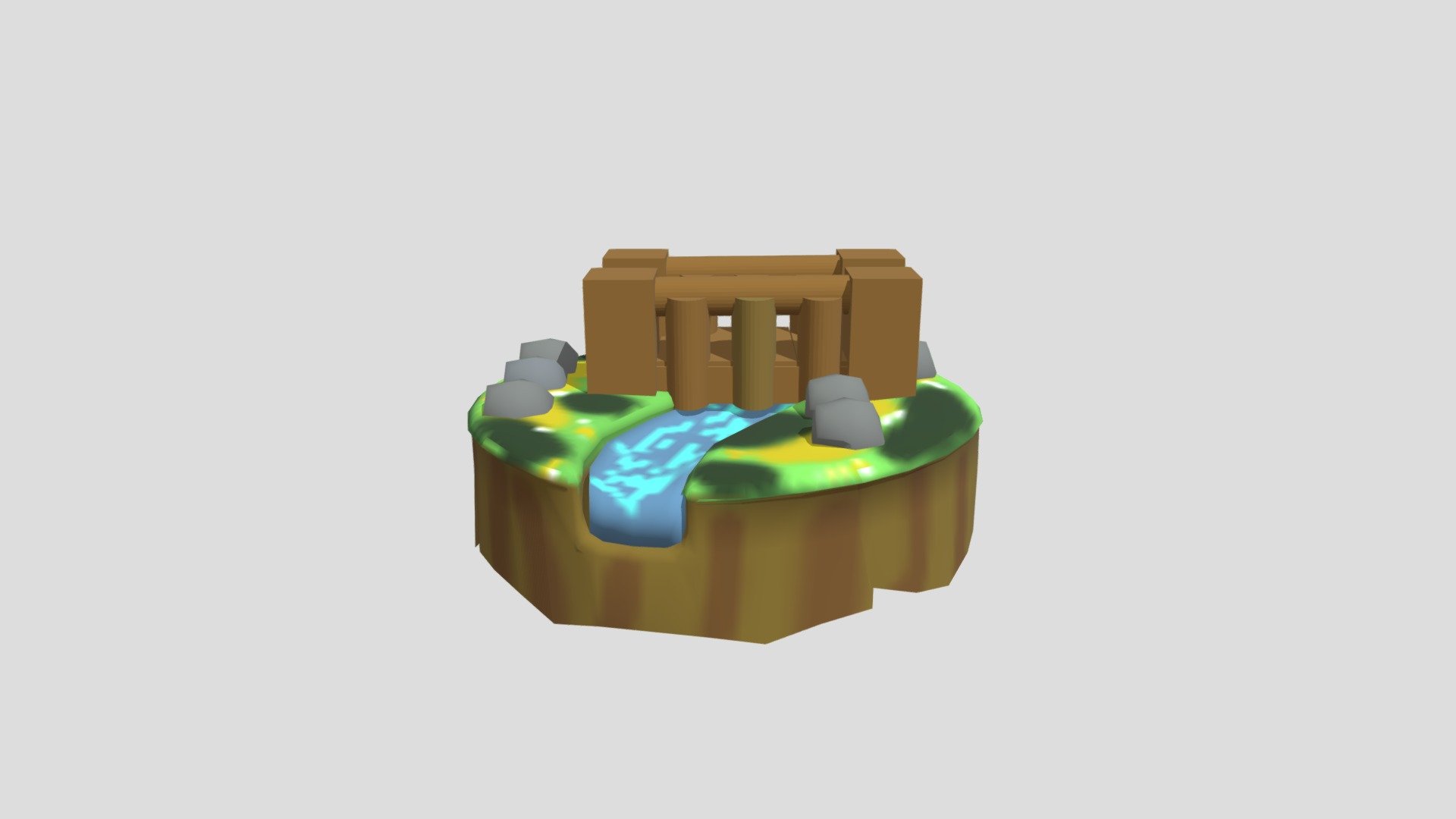 Hand Painted Assests - Download Free 3D model by Akinremi [e98b4d8 ...
