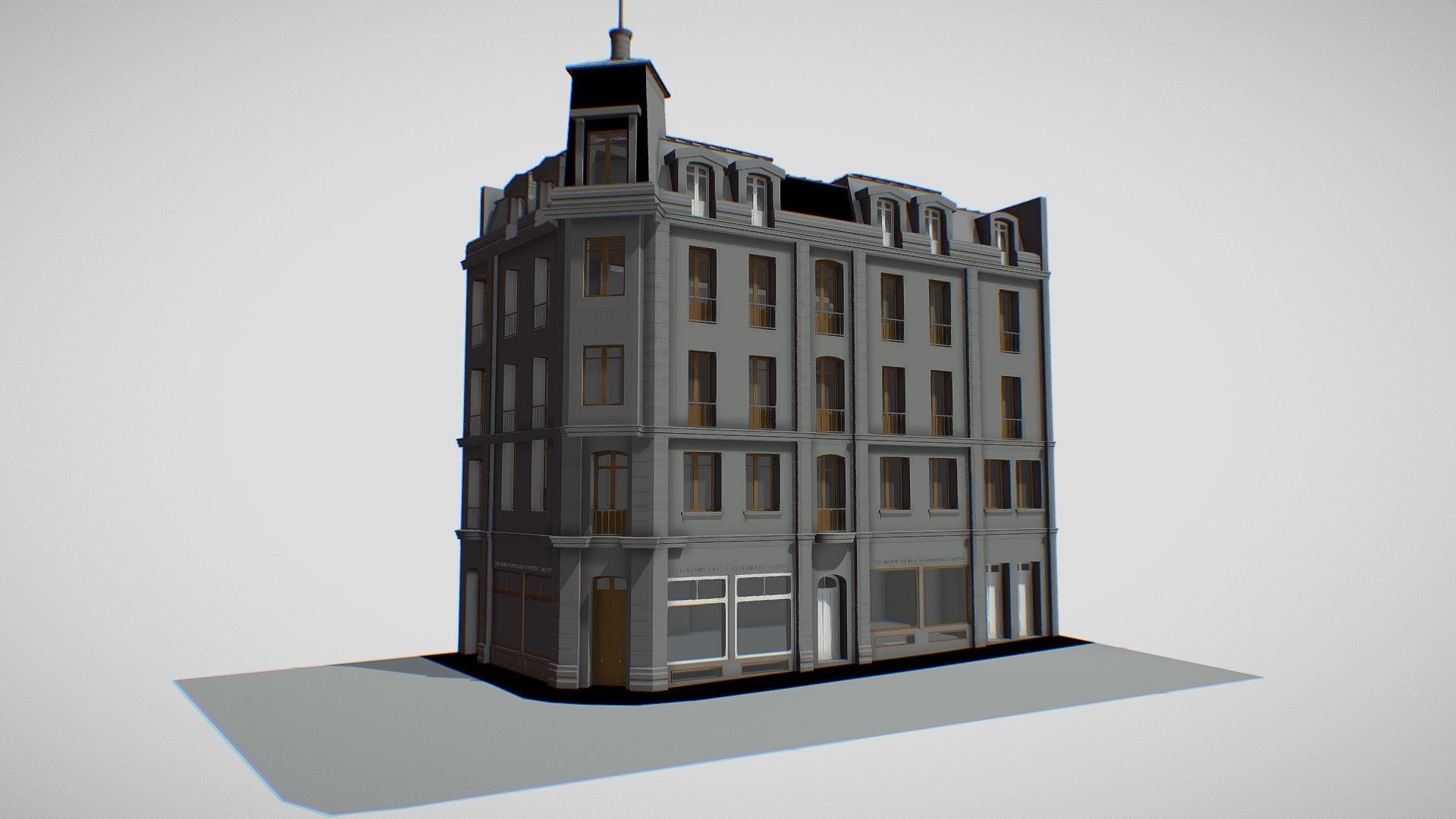 Hystorical British Building - 3D model by Drone5 [e98d1b6] - Sketchfab