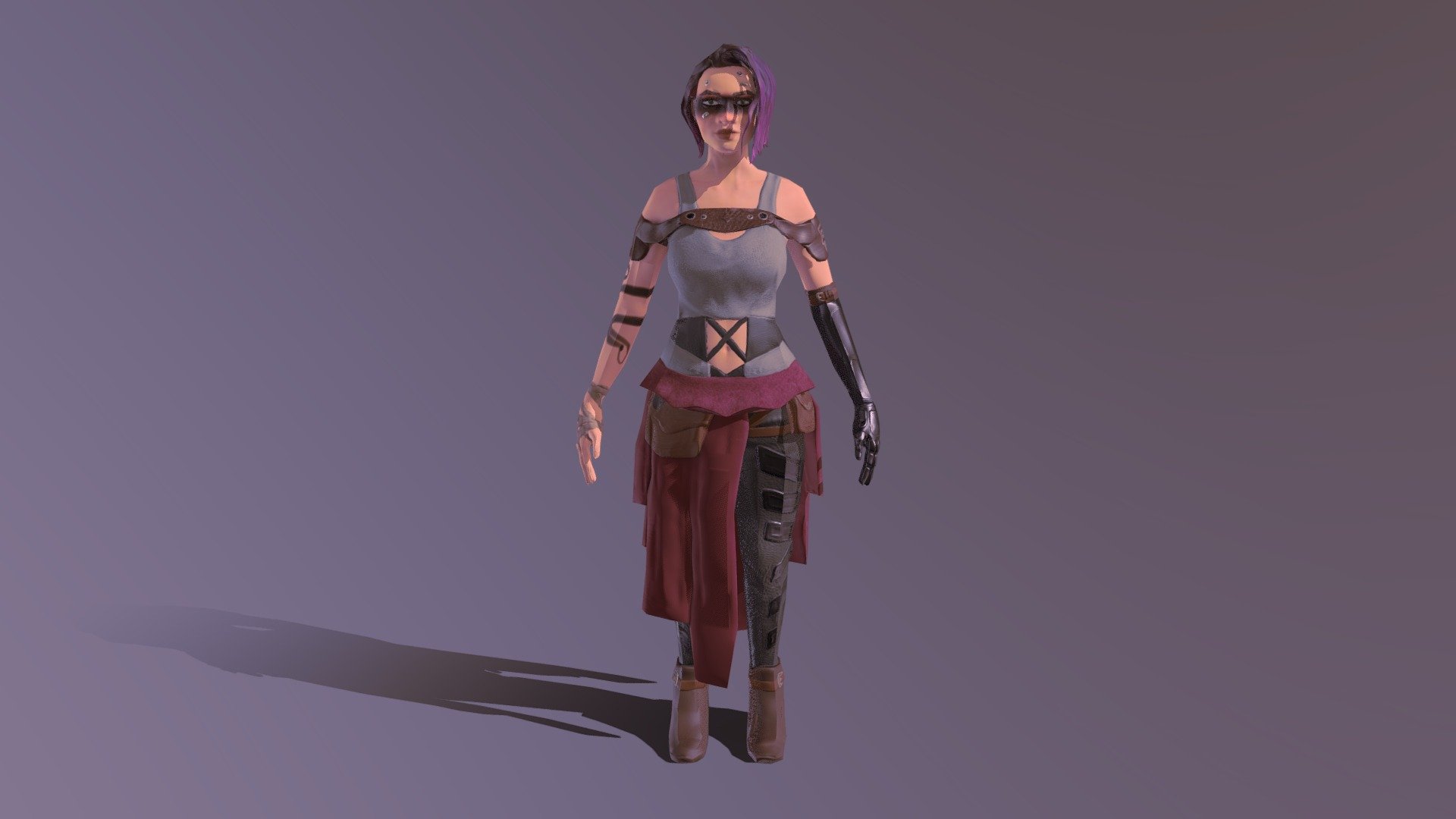 3D Character Model - Download Free 3D model by Emily Blane (@emilyblane ...