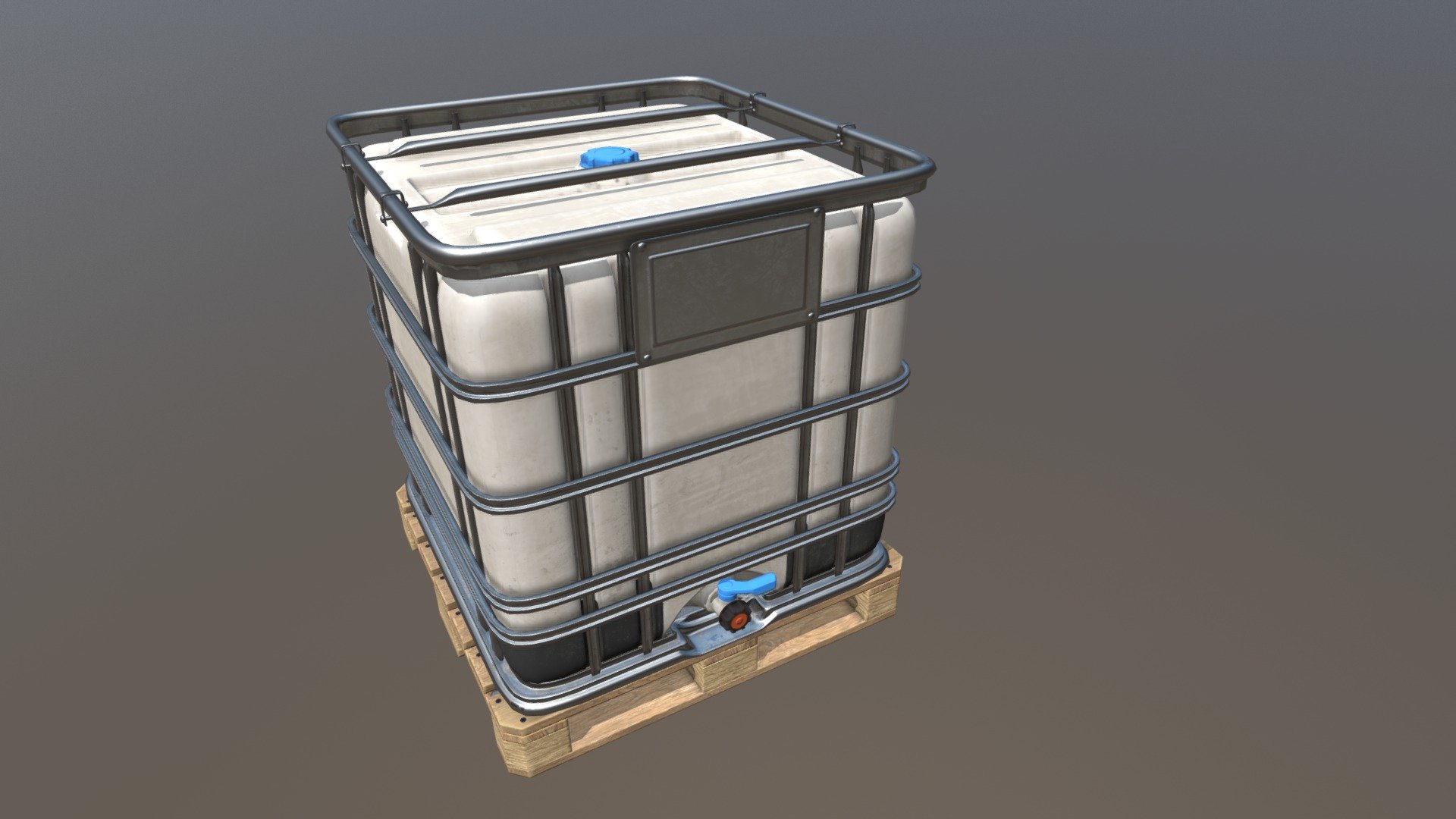 Bulk Container - 3D model by mcmxcg [e98d985] - Sketchfab