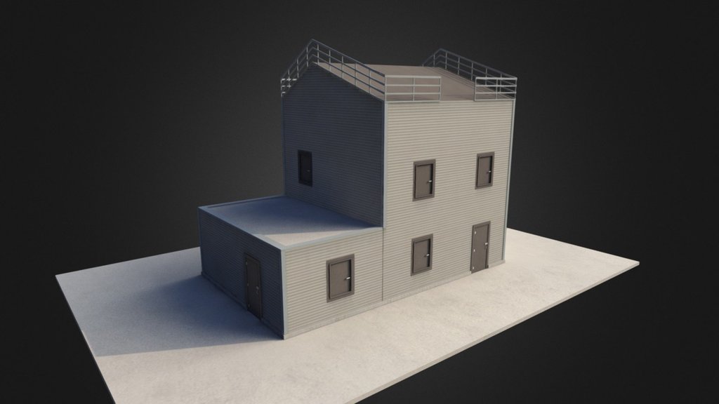 Fireblast training tower - 3D model by Ascension Studios ...