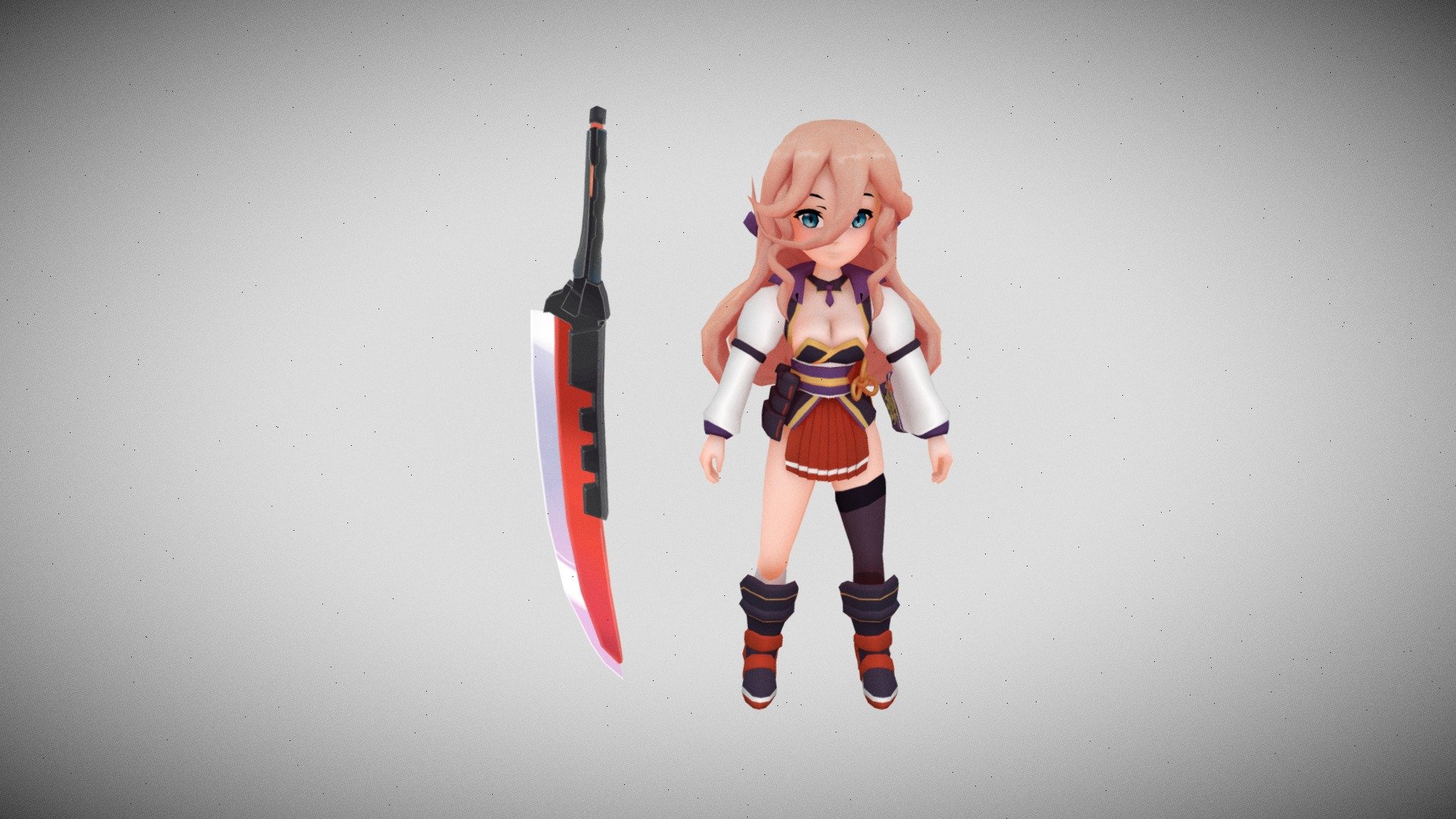 Amelia - 3D model by Warmy [e98e4c5] - Sketchfab