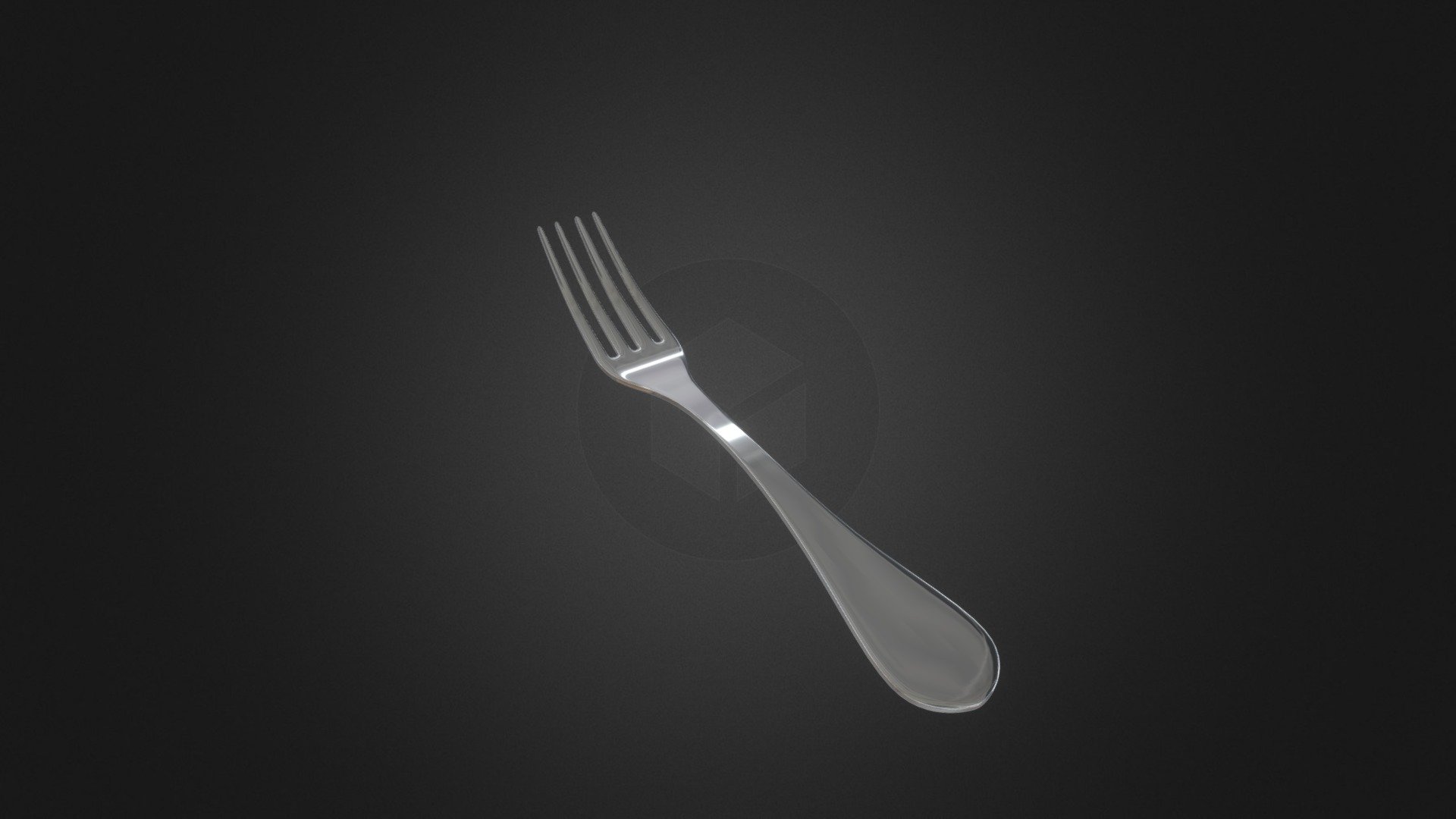 Metal Fork - High Res - Download Free 3D model by LightSwitch ...