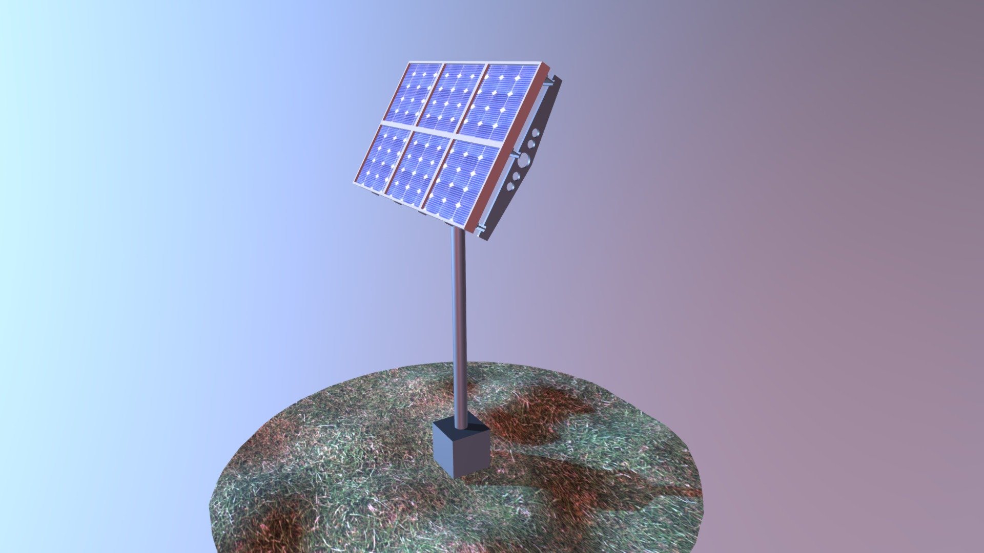 Solar Panel - 3D model by Croffsi [e98ef16] - Sketchfab