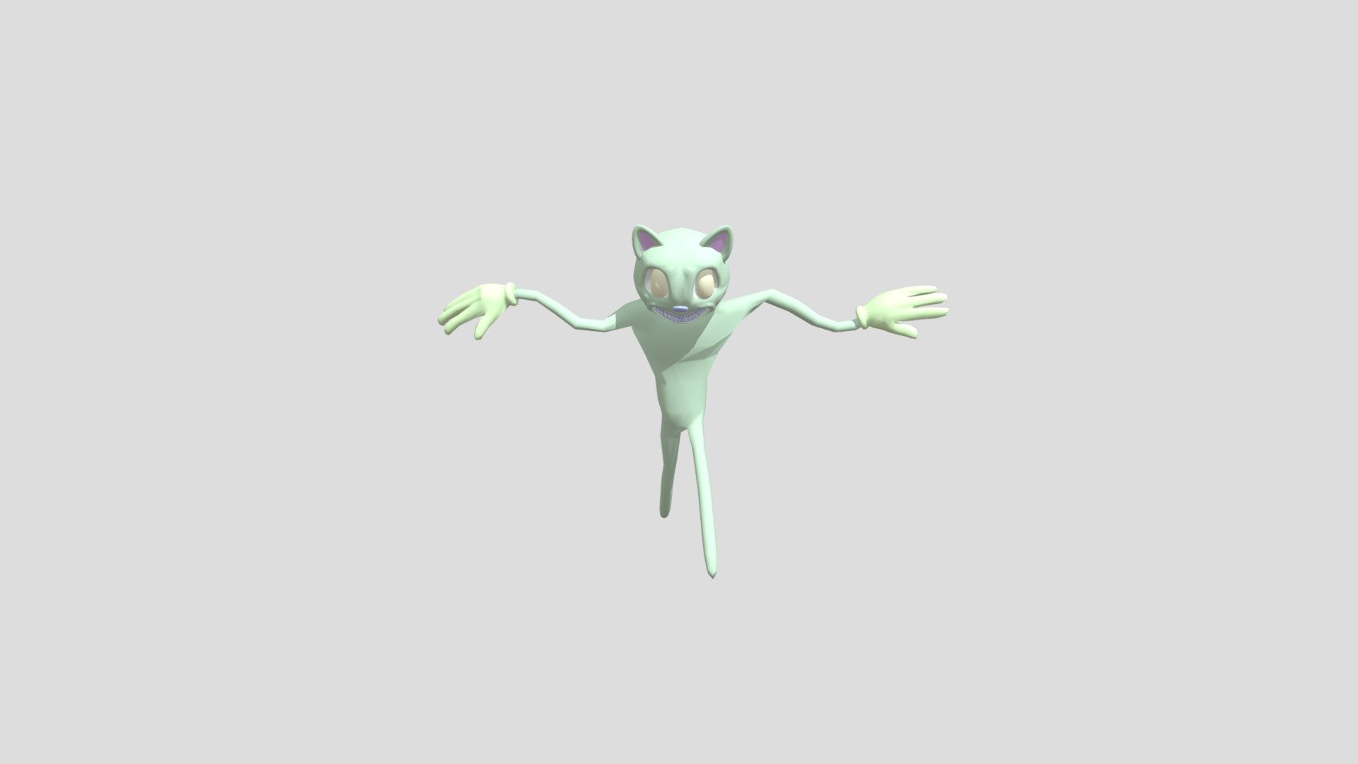 GMOD Cartoon Cat Textured - Download Free 3D model by KeithTheDeveloper ...