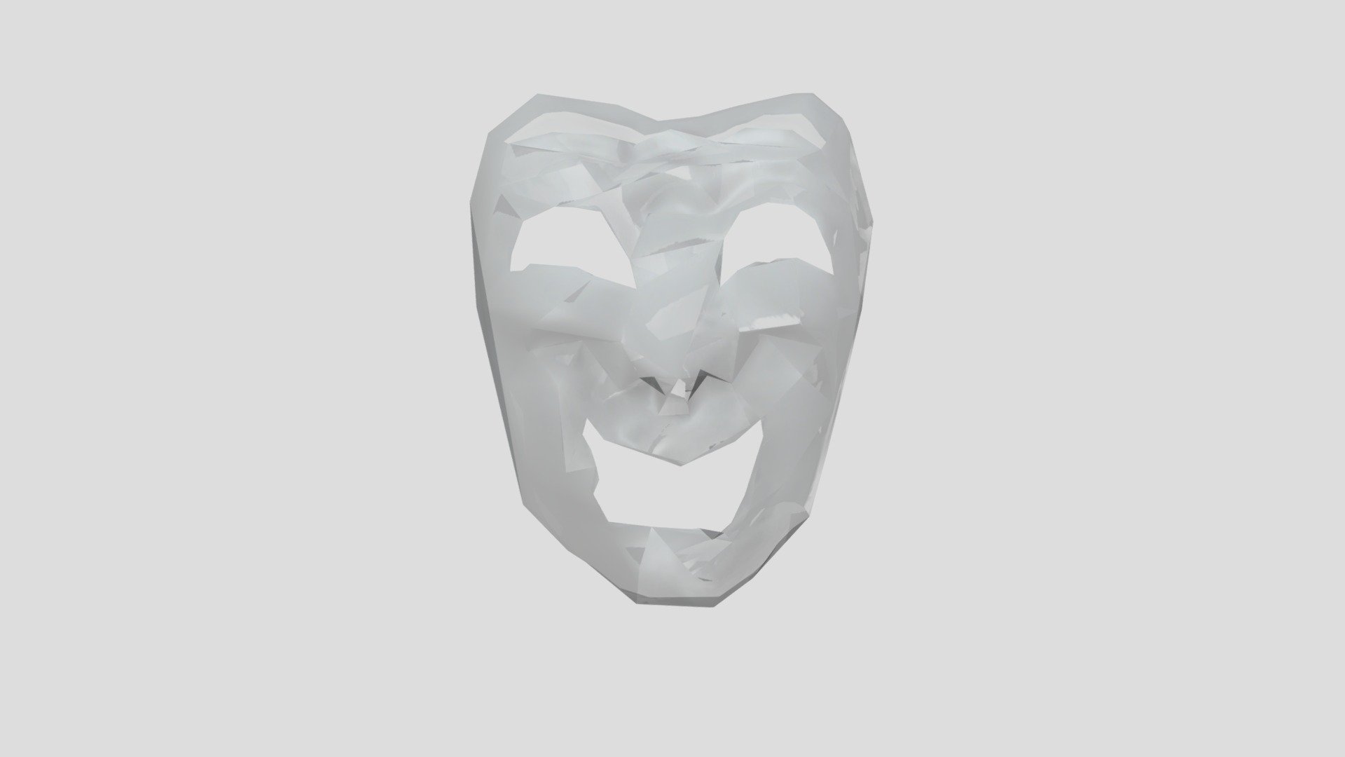 Tragedy And Comedy Mask - Download Free 3D model by deadsas [e9912c3 ...