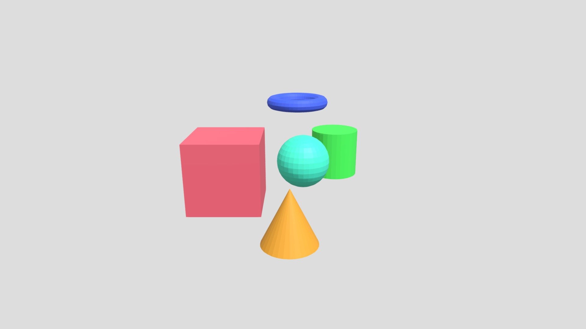 Primitive 3d Shapes Download Free 3d Model By Biplob Modak