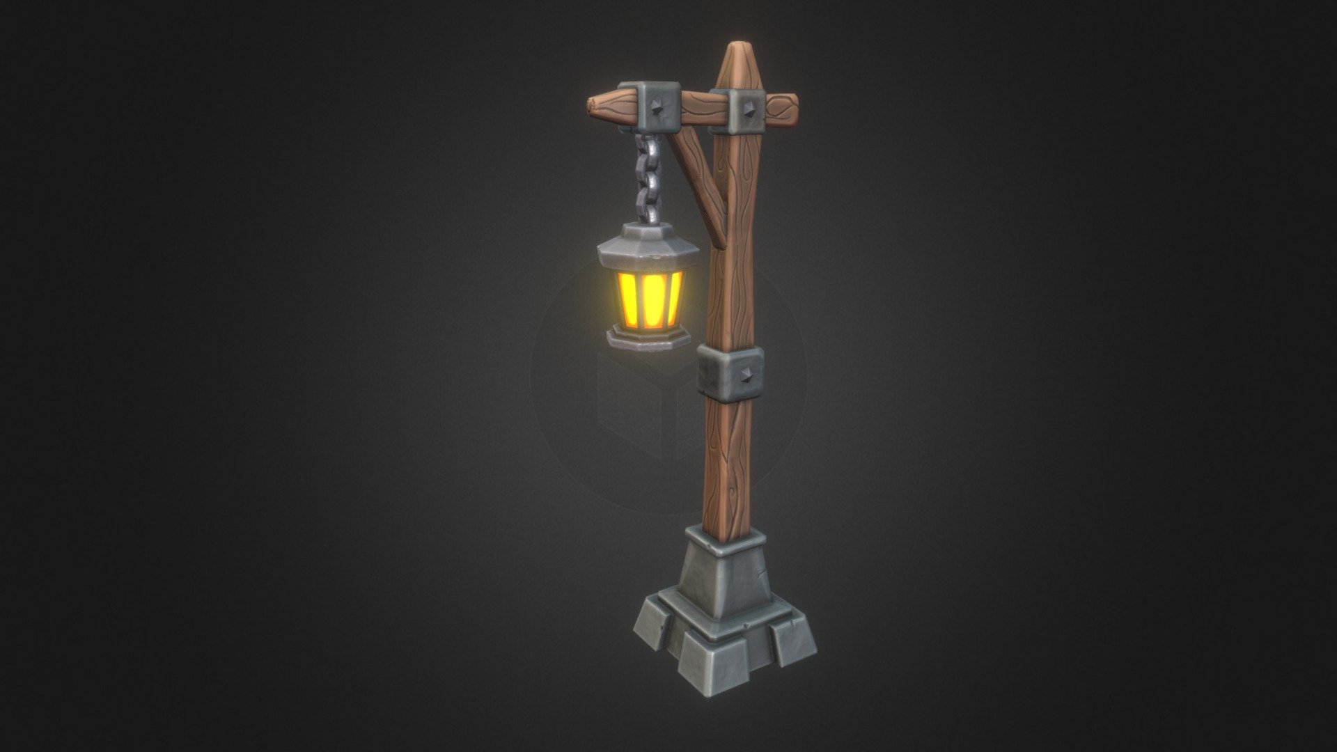 Stylized Lantern - 3D model by BarracudaByte [e993cf0] - Sketchfab