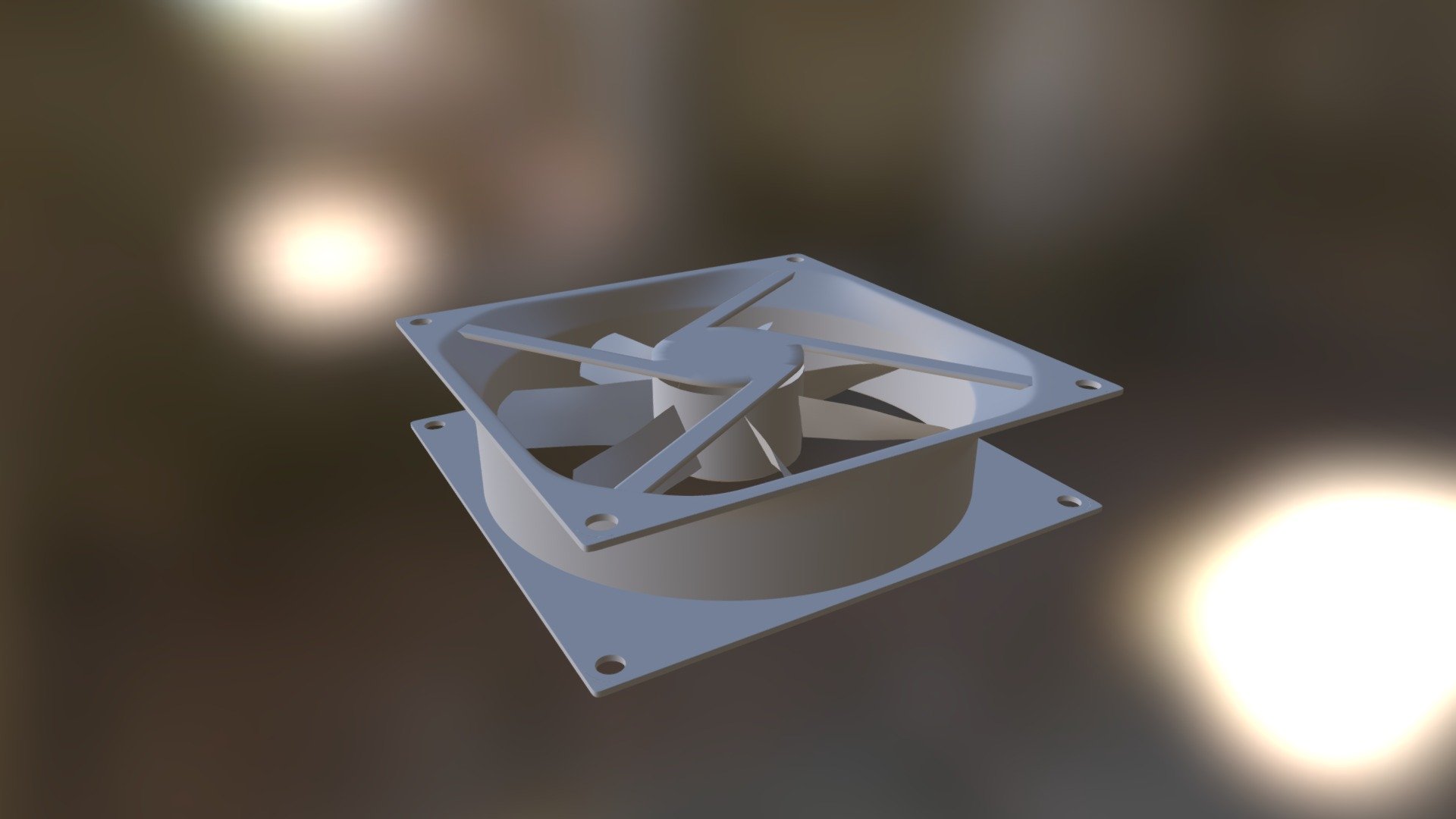 Computer Fan - Download Free 3D model by CradKing [e996be5] - Sketchfab