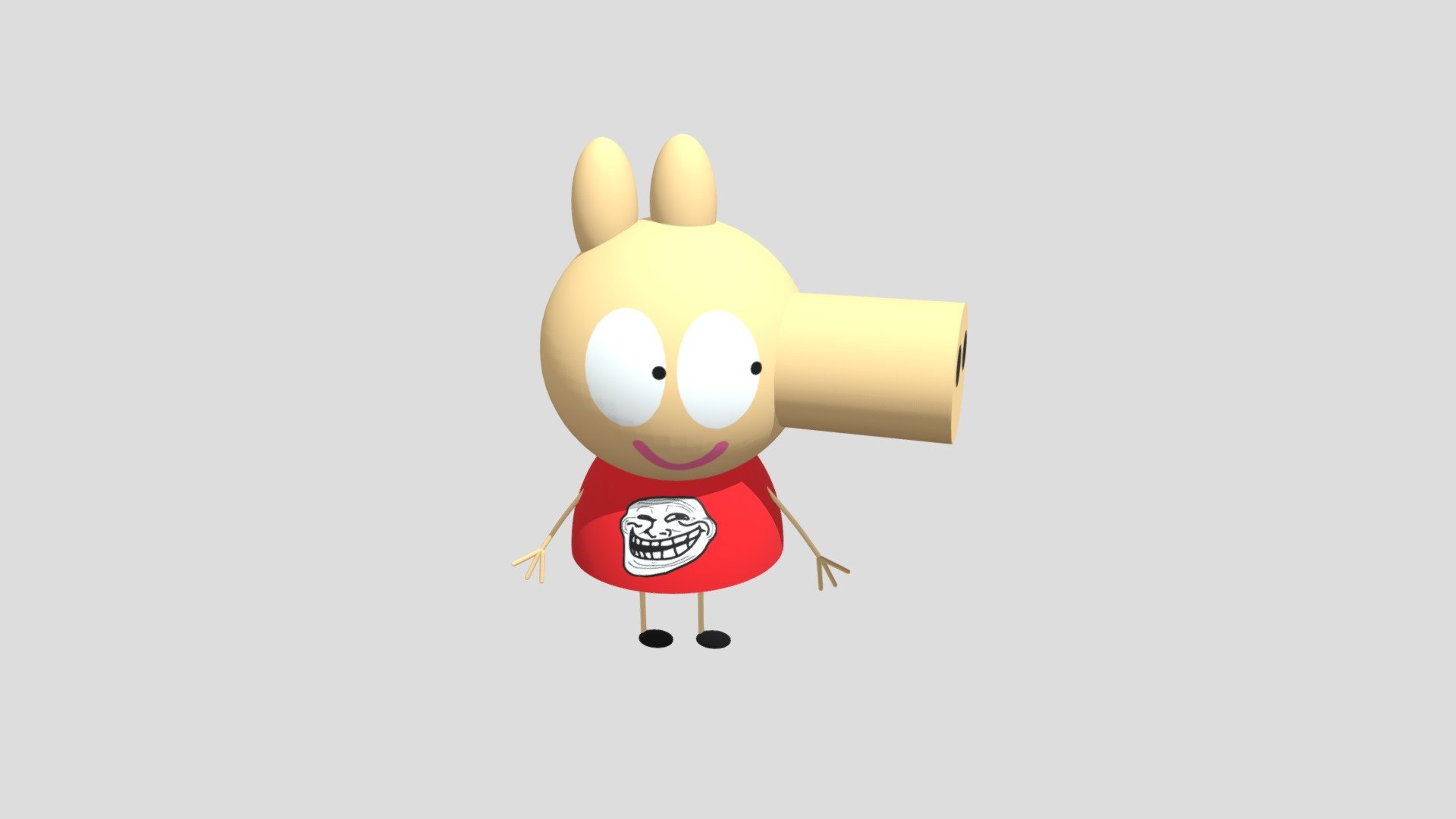 Peppa Pig - Download Free 3D model by solomon.sahelu [e997654] - Sketchfab