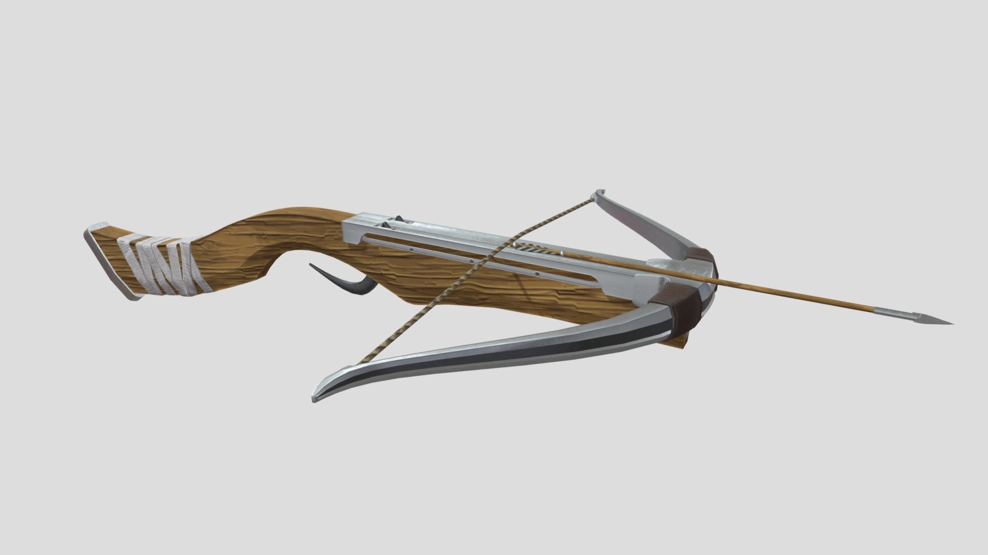 Medieval Crossbow - 3D model by 27underscore [e998557] - Sketchfab