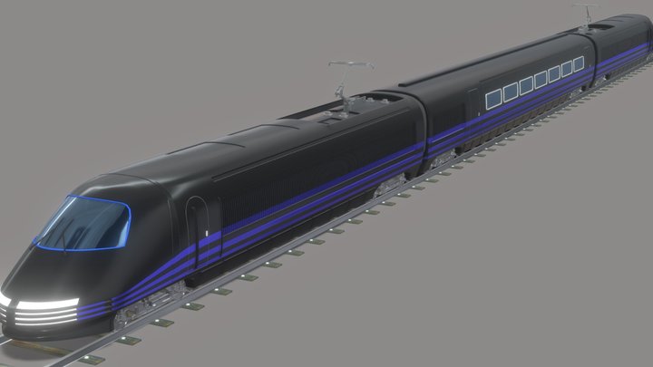 Eurostar 3D models - Sketchfab